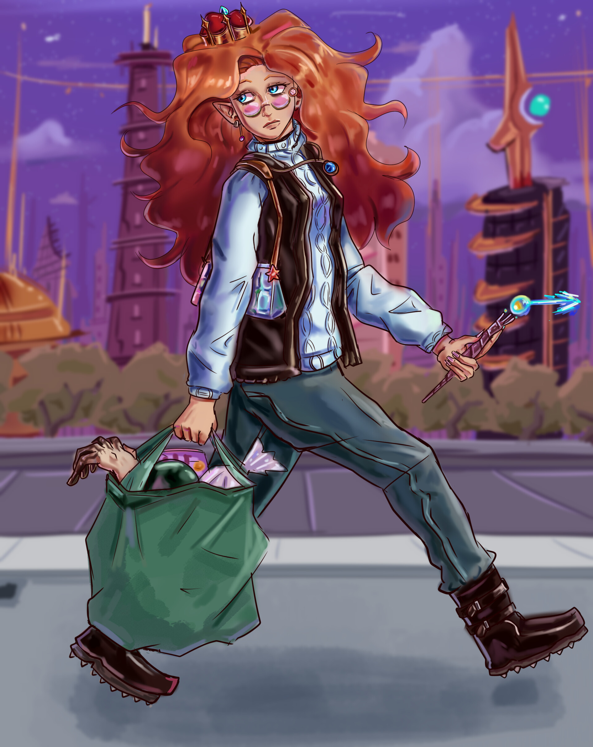 ArtStation - Katherine illustration