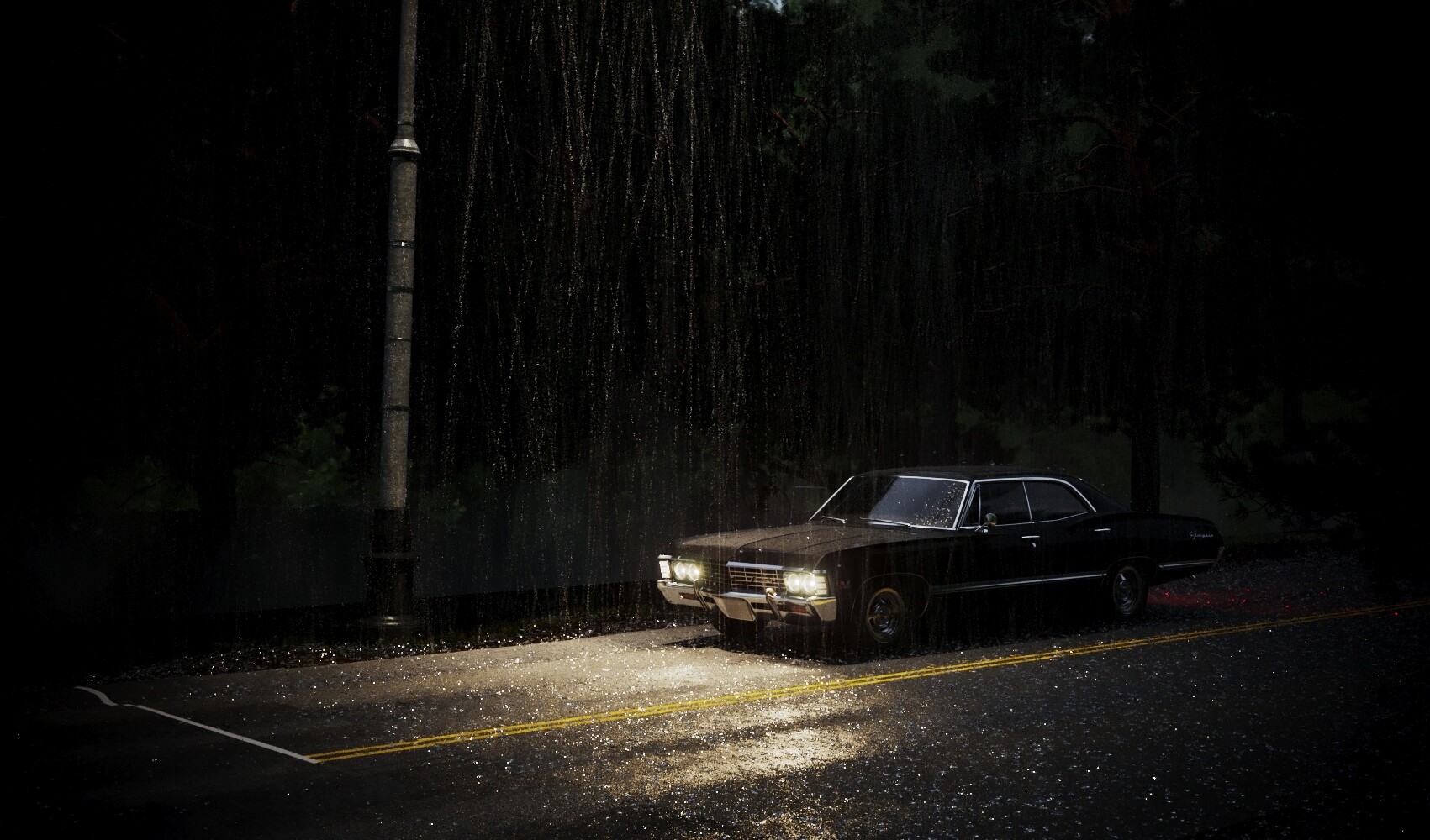 ArtStation - Heavy rain