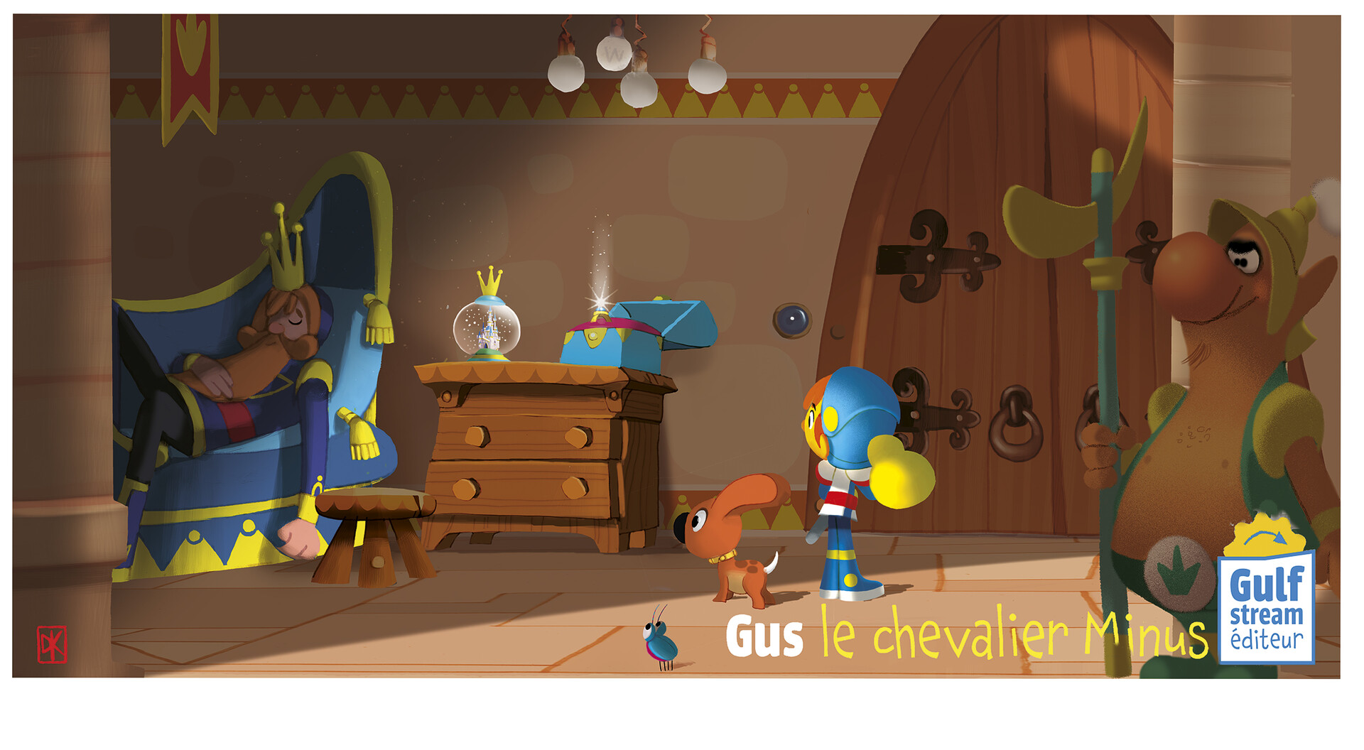 ArtStation - Gus the Itsy Bitsy Knight - EDITIONS GULF STREAM