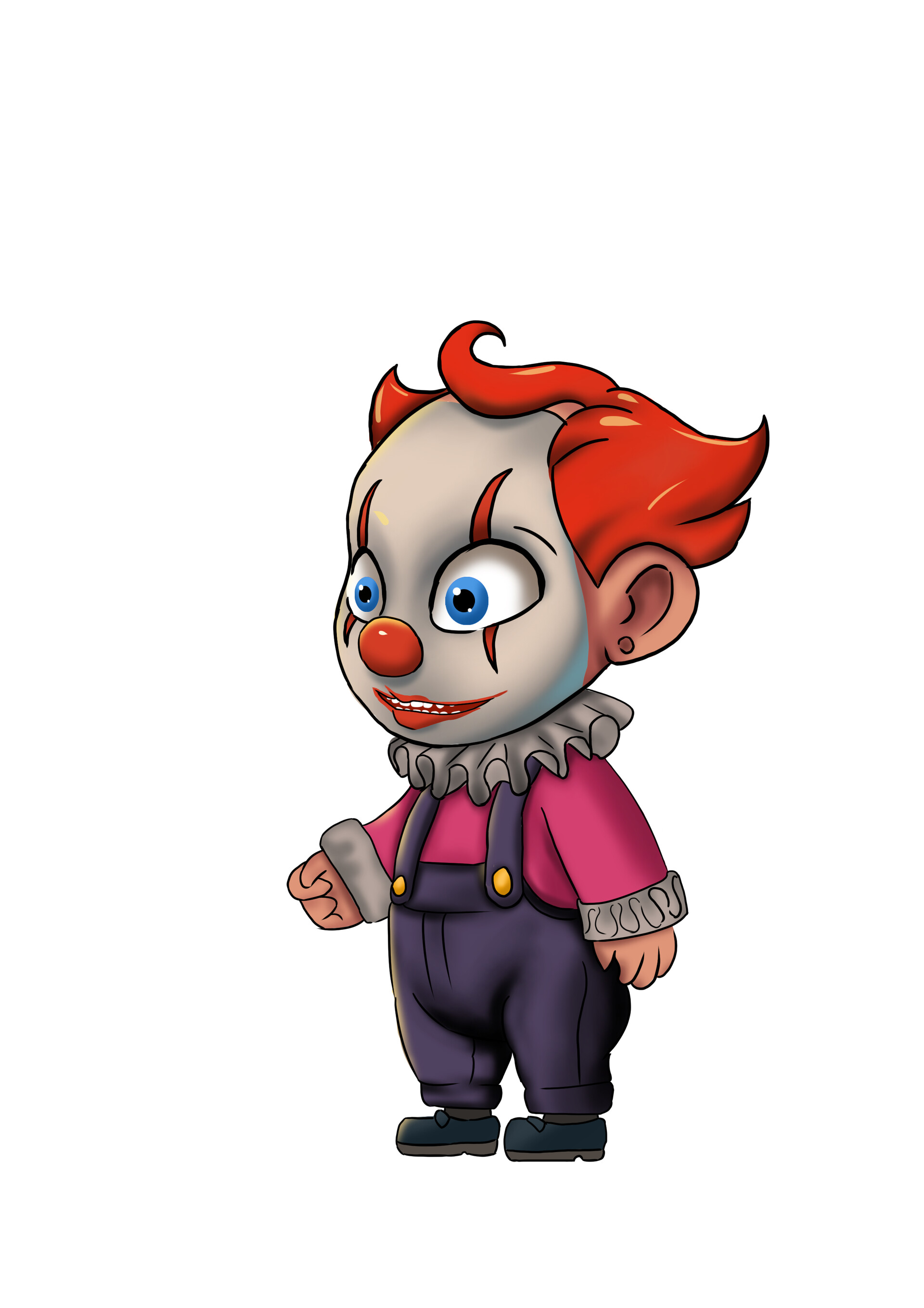 ArtStation - Clown Kid