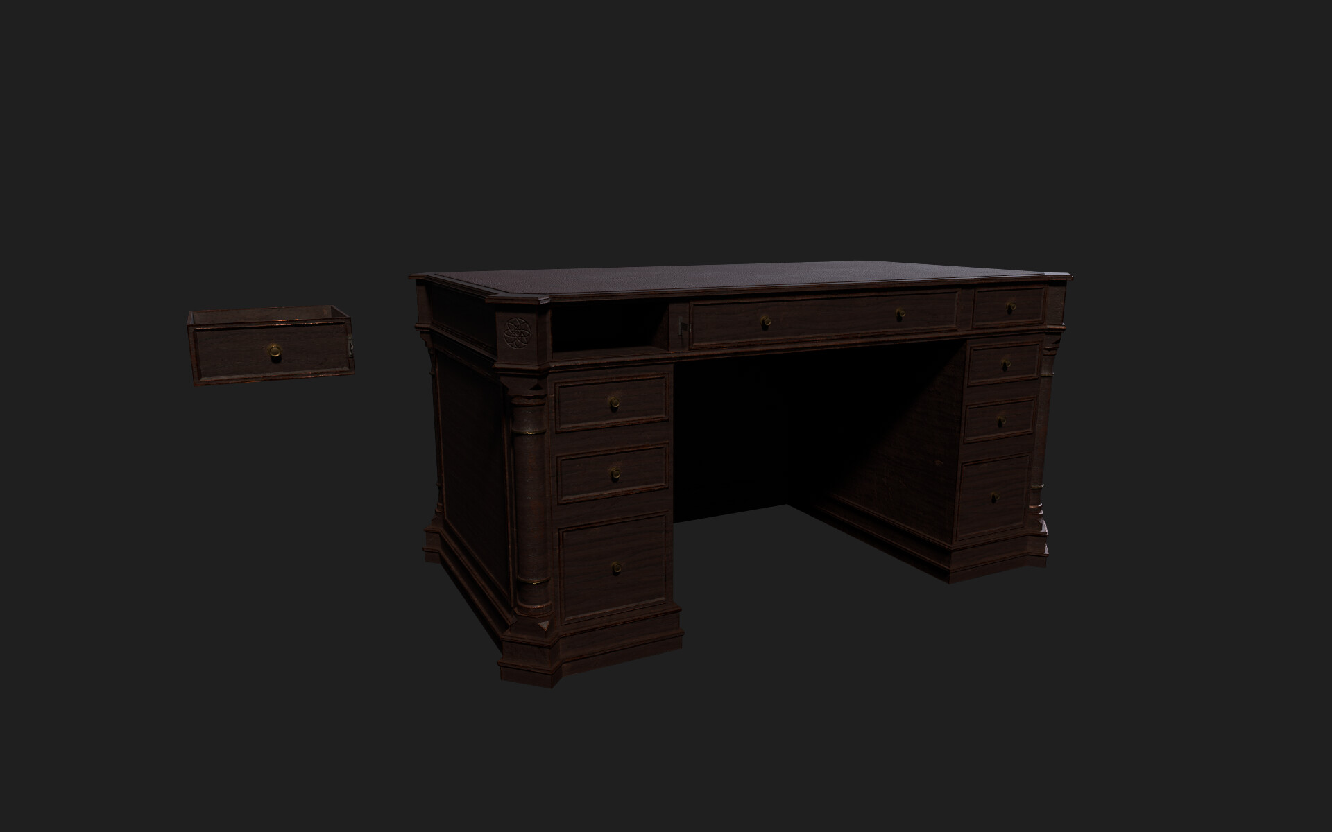 Samuel Props - Some Old Desks / Game Props