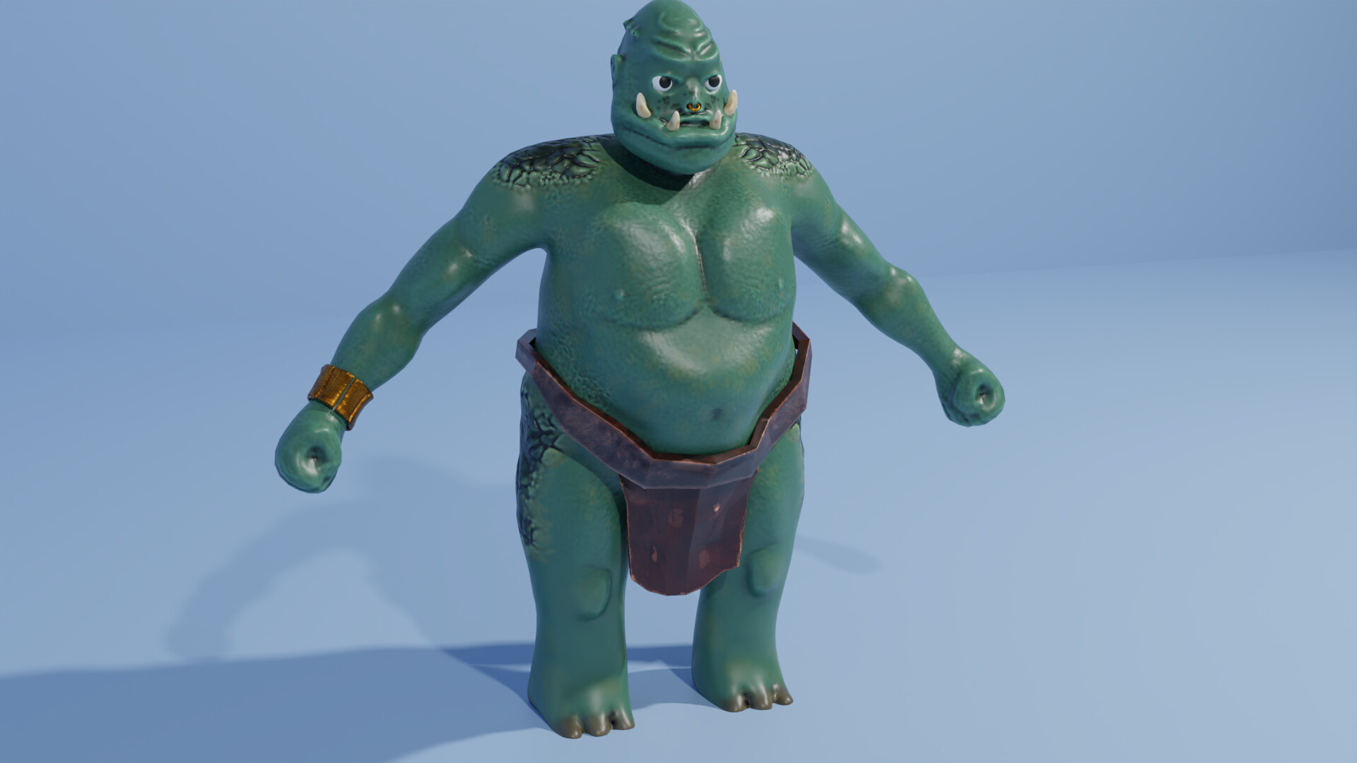 ArtStation - Slimemud-swamp Troll