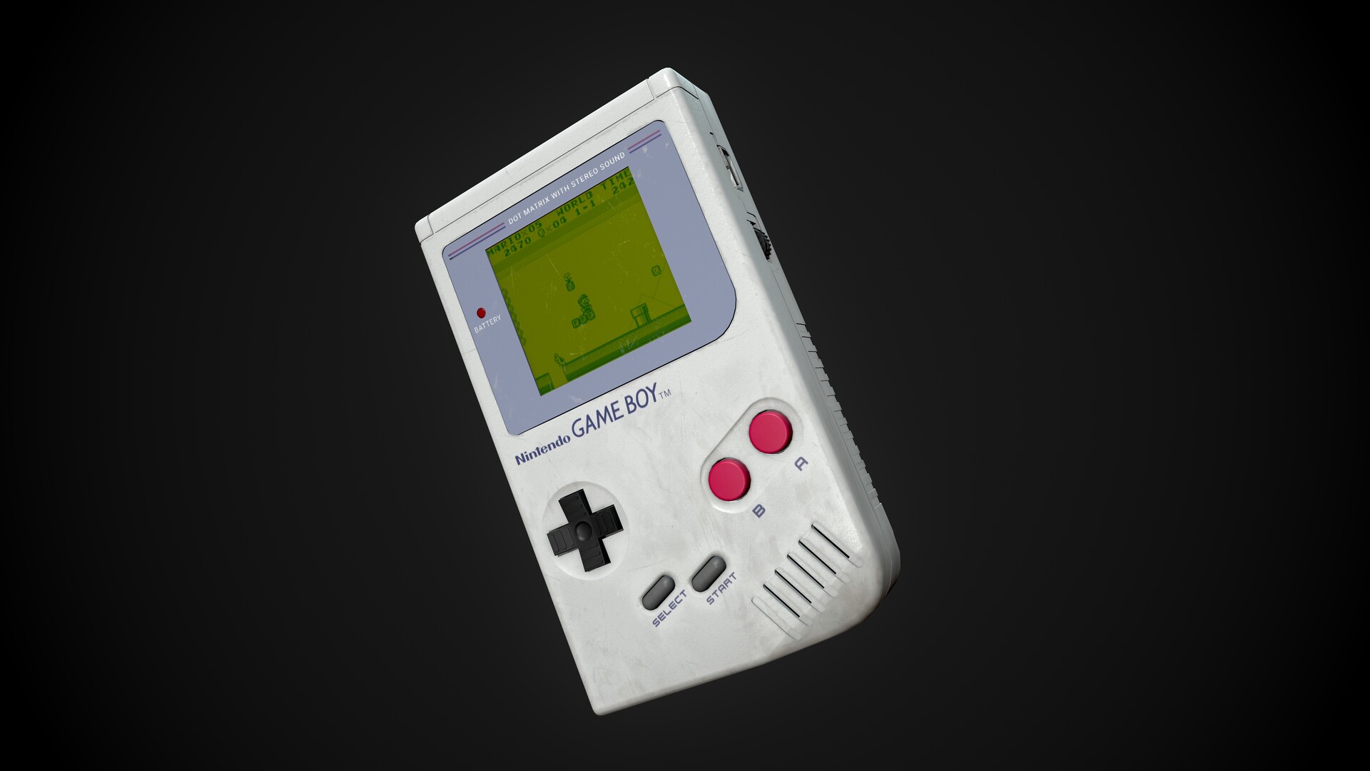 ArtStation - Nintendo Gameboy