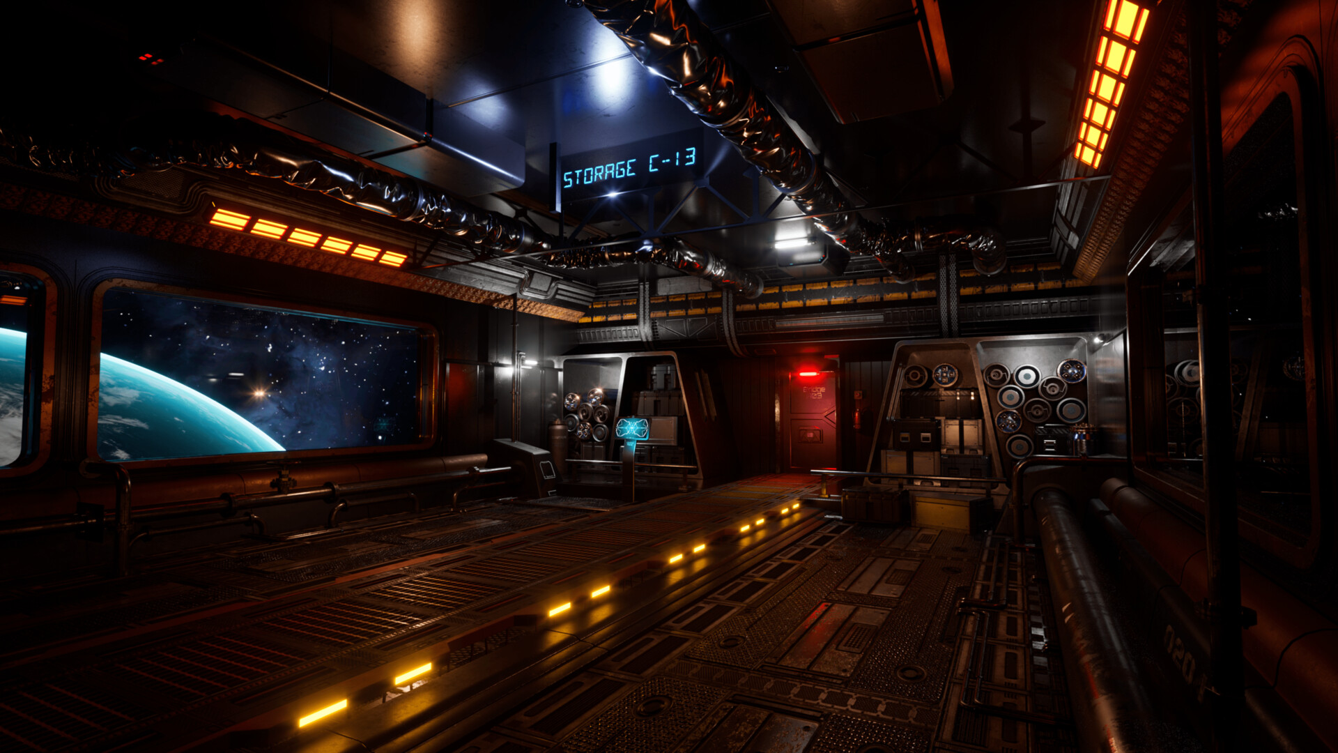 ArtStation - Sci-Fi Storage Room