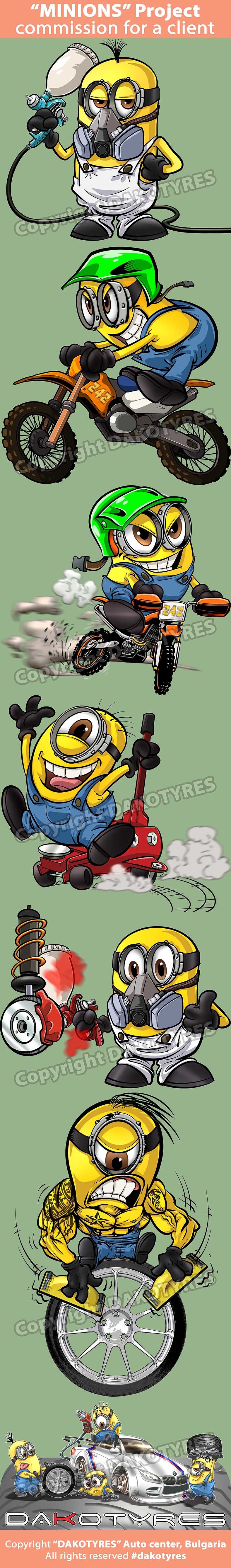 ArtStation - "MINIONS" Project