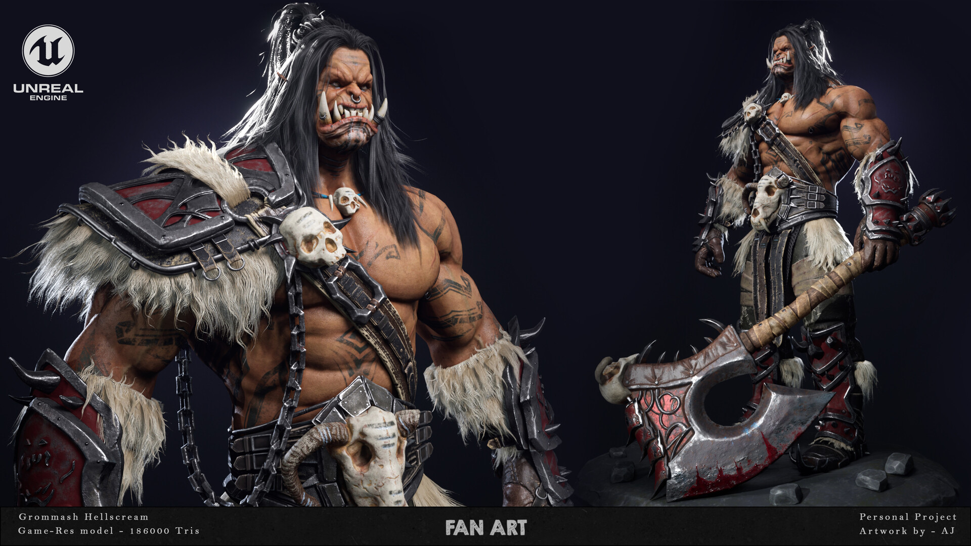 ArtStation - Grommash Hellscream