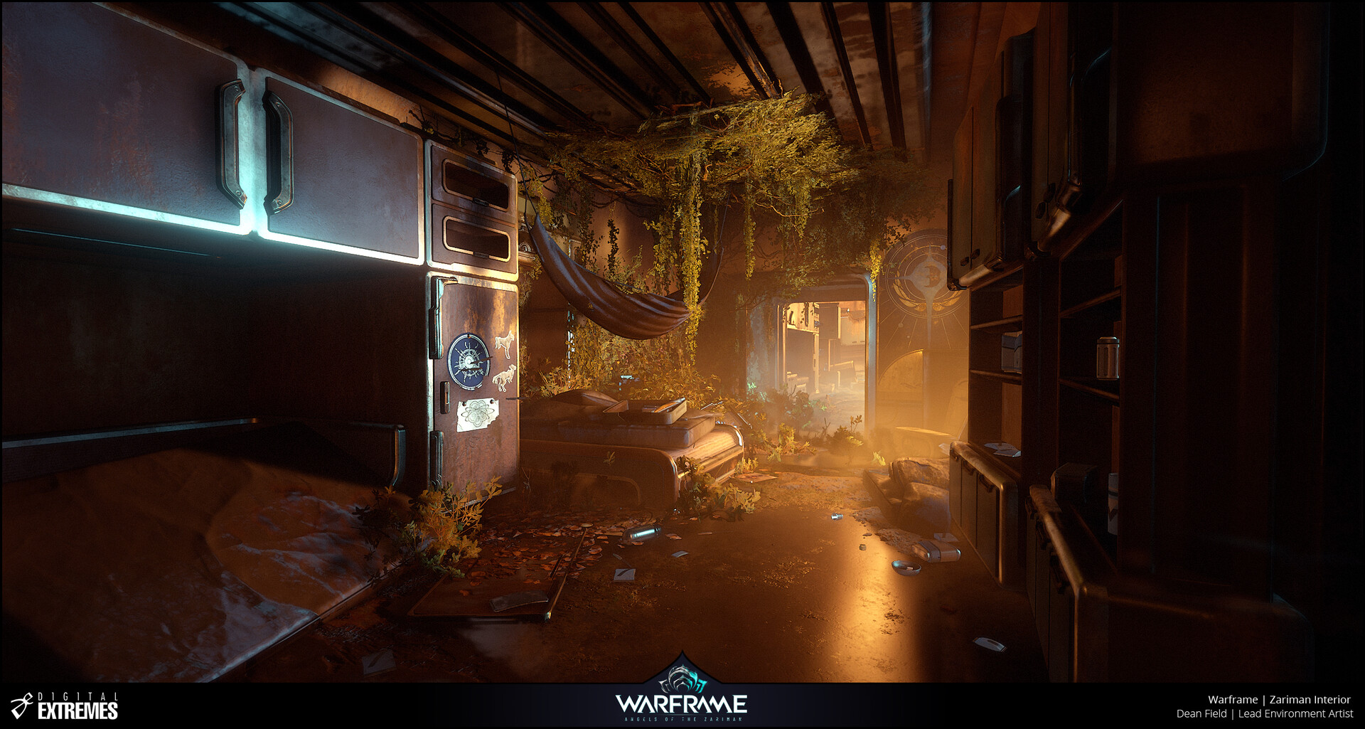 Dean Field - Warframe: Angels of the Zariman - Ship Interior