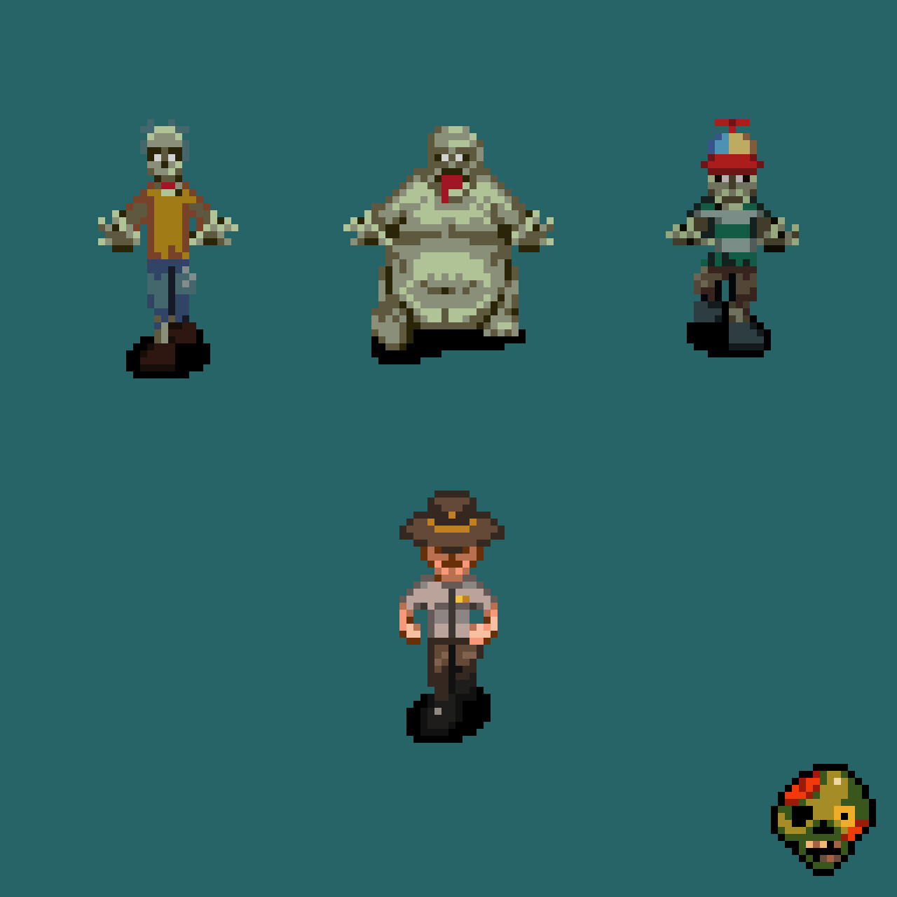 ArtStation - Untitled Zombie Game