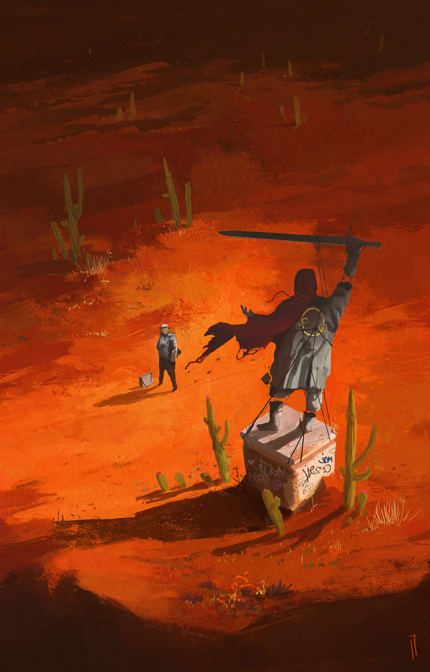 ArtStation - Rage in Dust