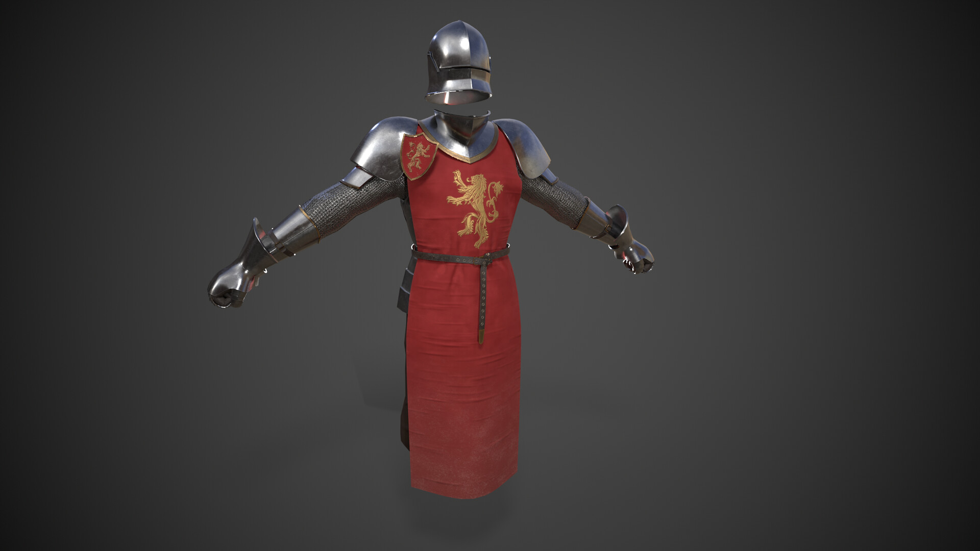 ArtStation - Lannister Halberdier armour