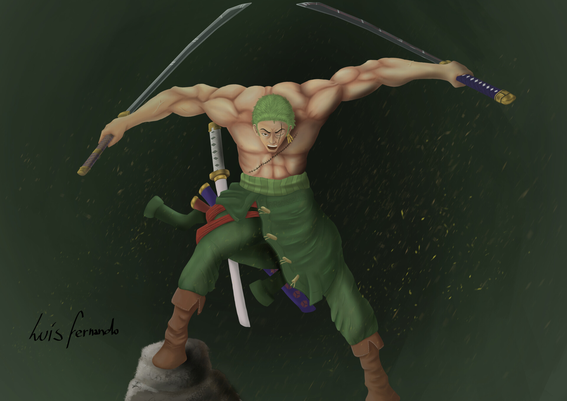 ArtStation - Roronoa Zoro