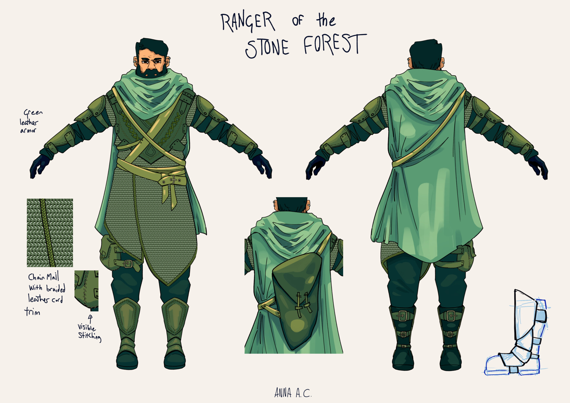 ArtStation - Ranger Character Design