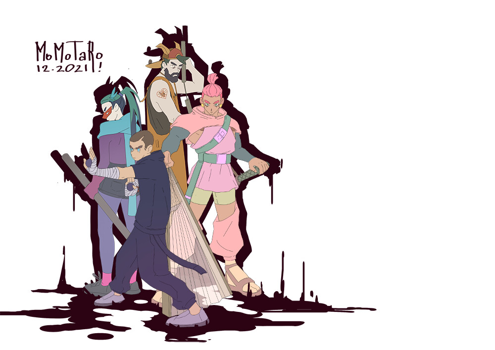 ArtStation - Momotaro