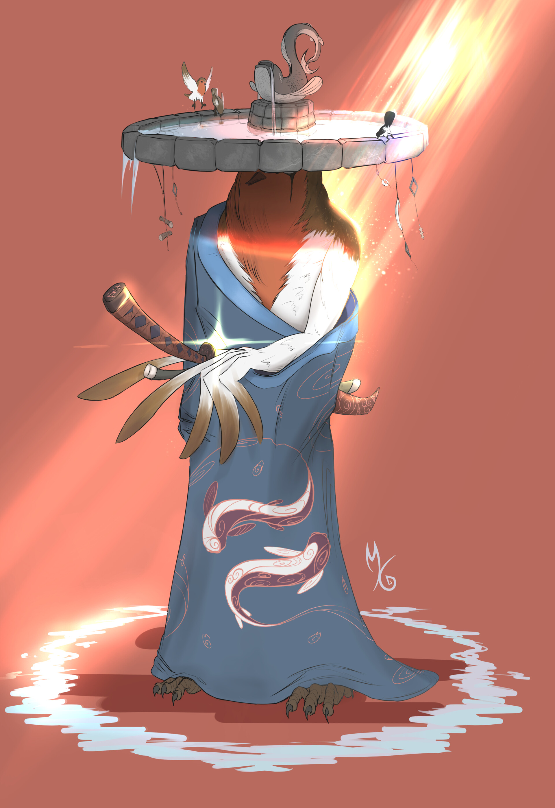 ArtStation - The Ibis swordmen