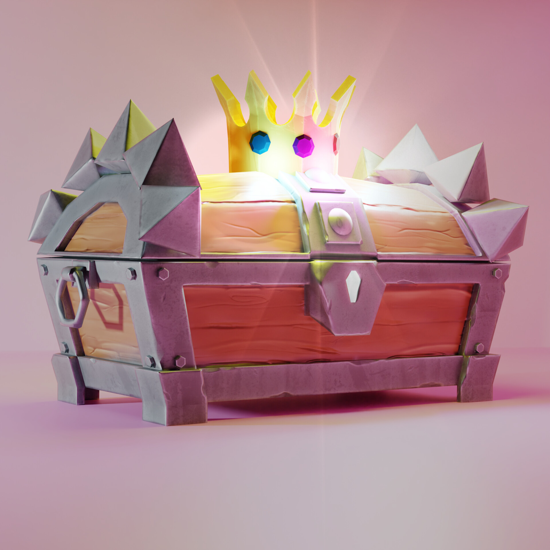 ArtStation - Treasure Chest - 3D Model