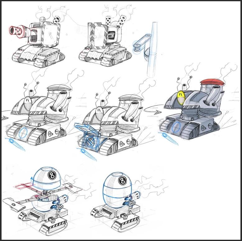 ArtStation - Mini Bots