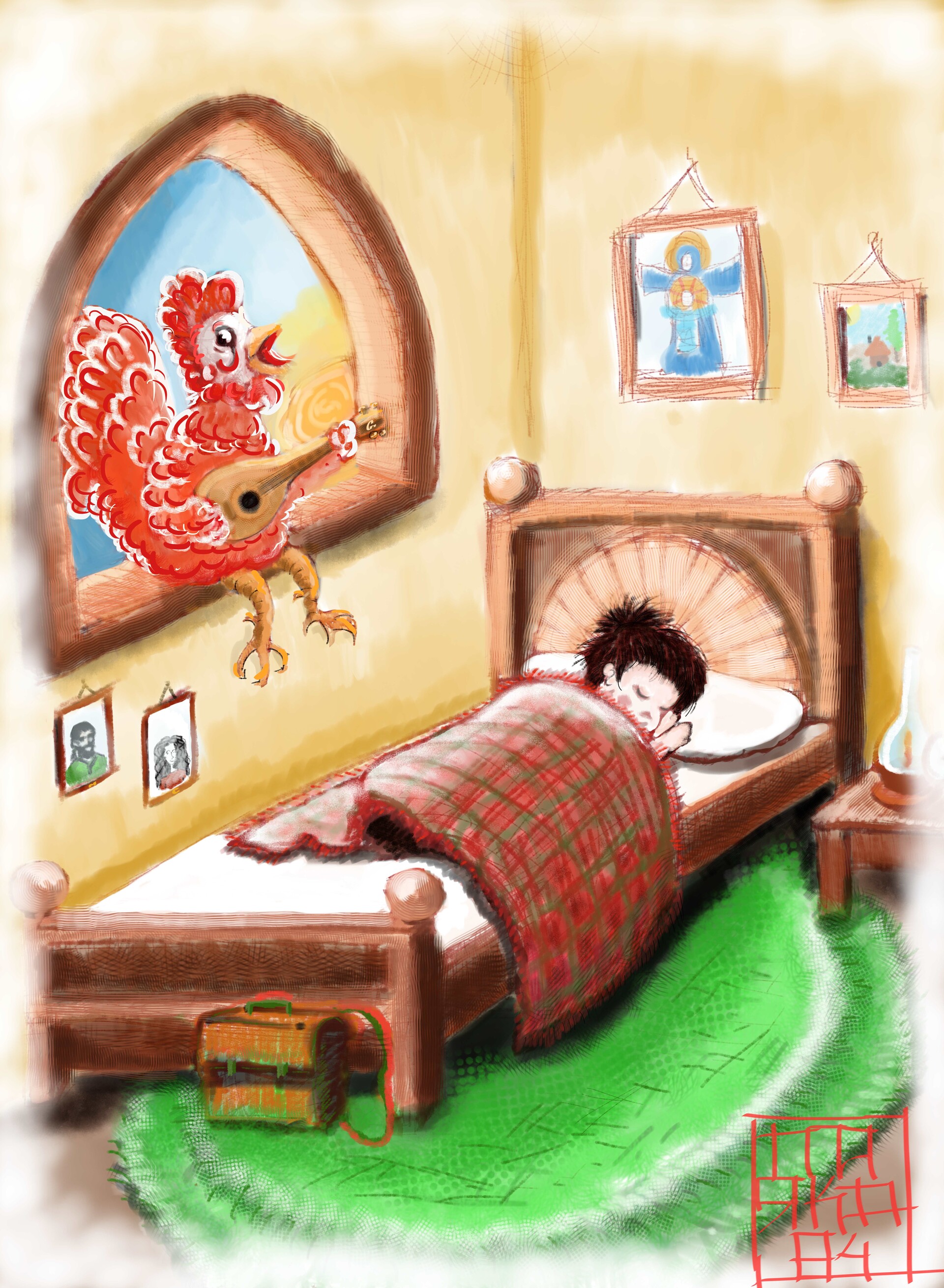 ArtStation - Djak Prvak - First grader