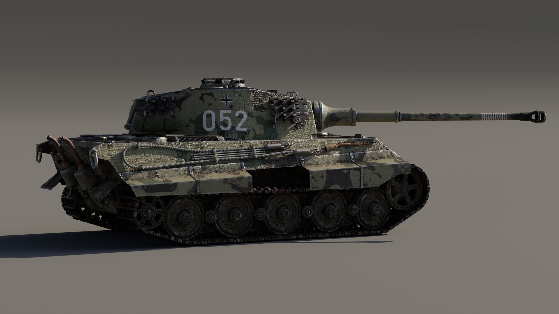 ArtStation - PzKpfw Tiger Ausf.B "Tiger 2"