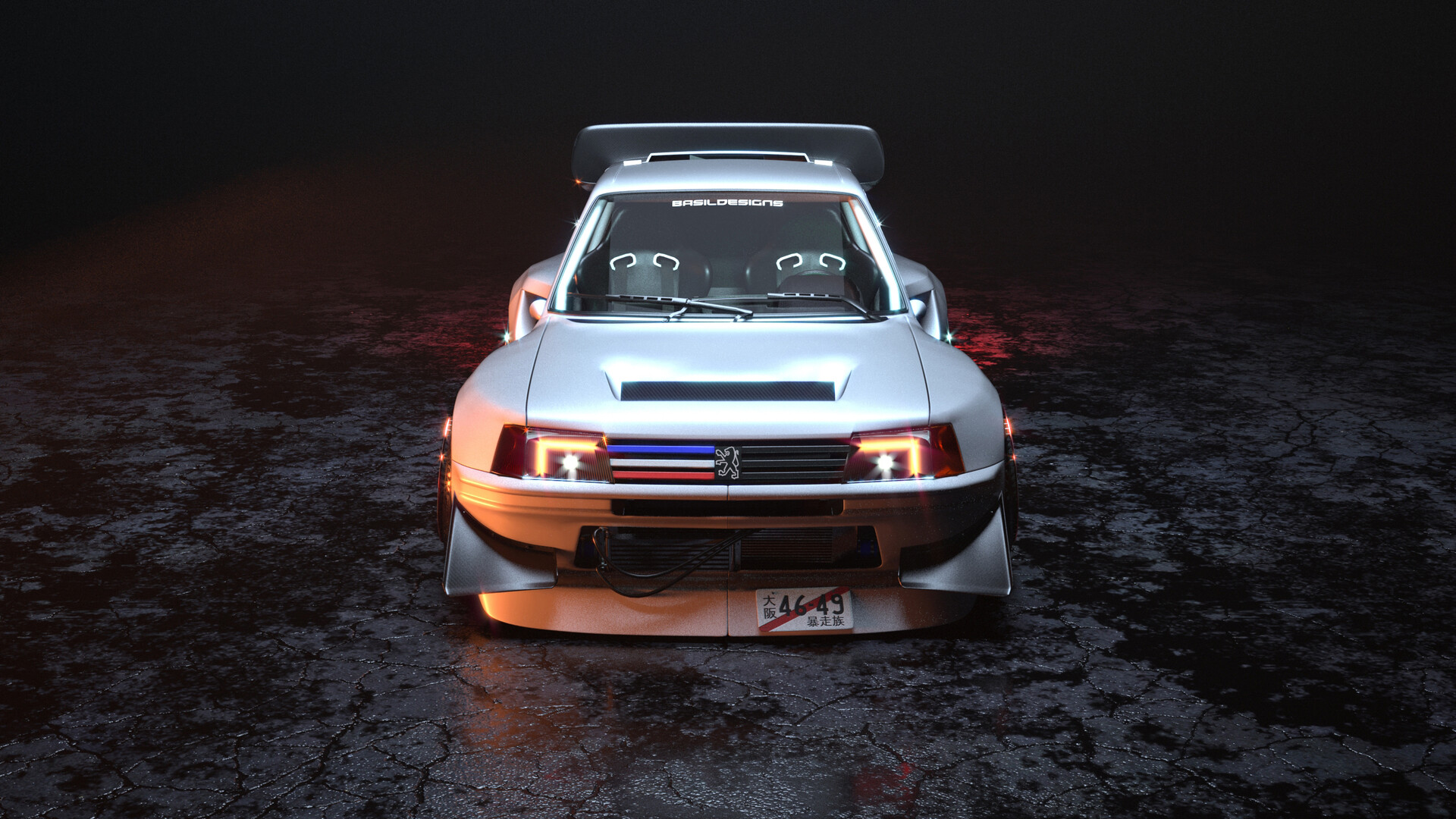 ArtStation - Peugeot 205 T16 EVO S