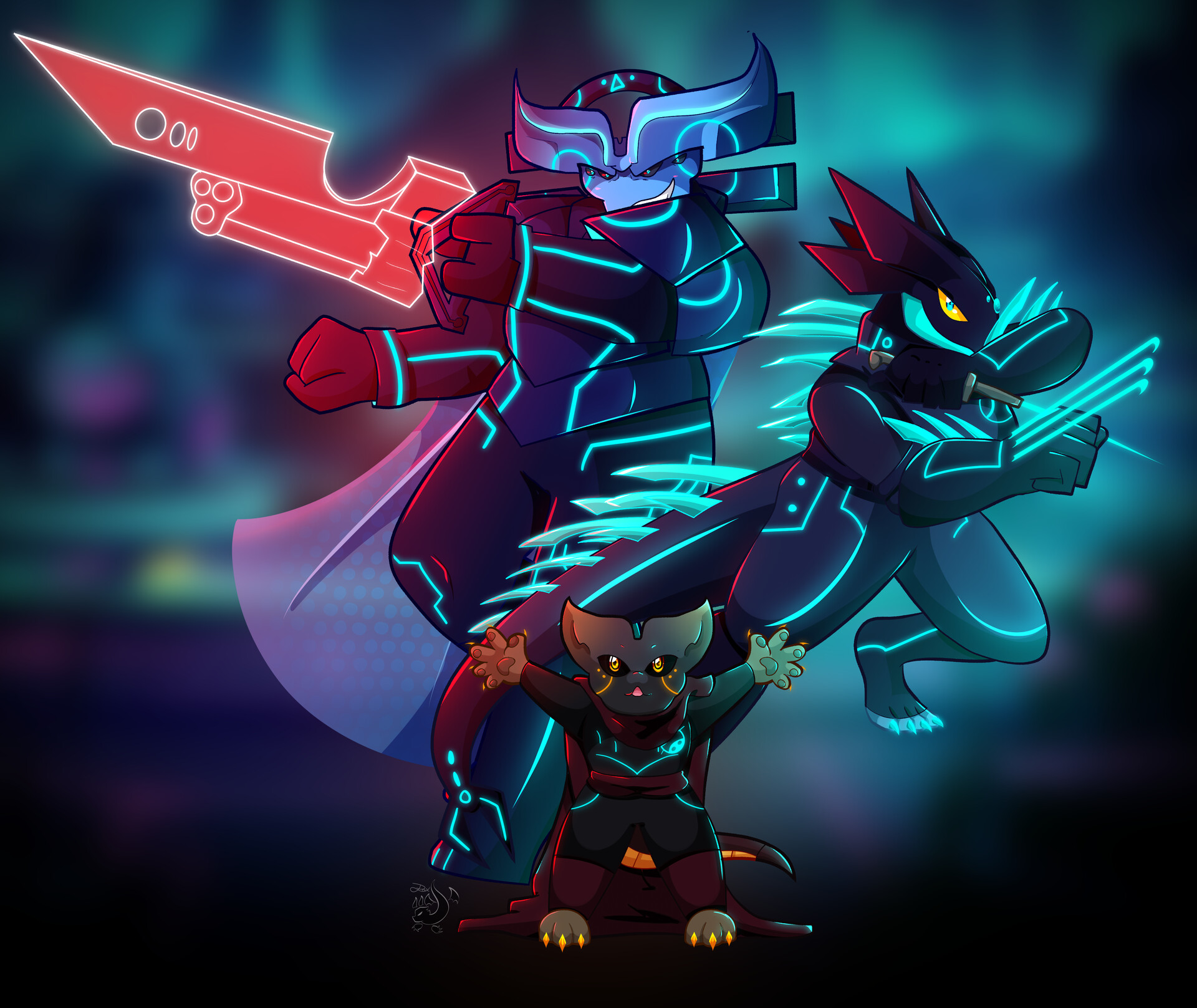 ArtStation - Tyrant x Family