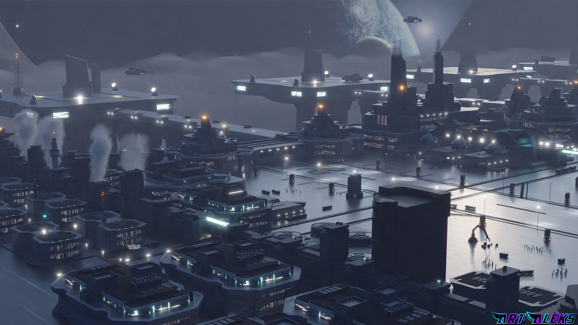 ArtStation - Base of the future