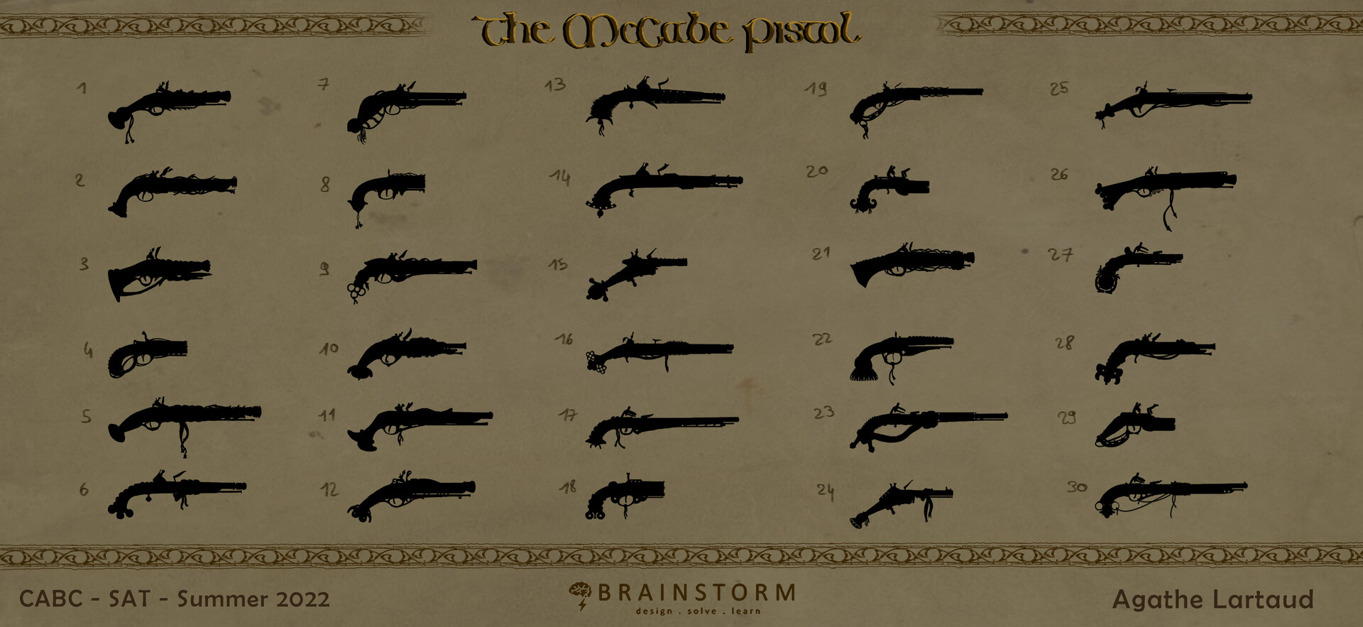 Agathe Lartaud - The McCabe Pistol