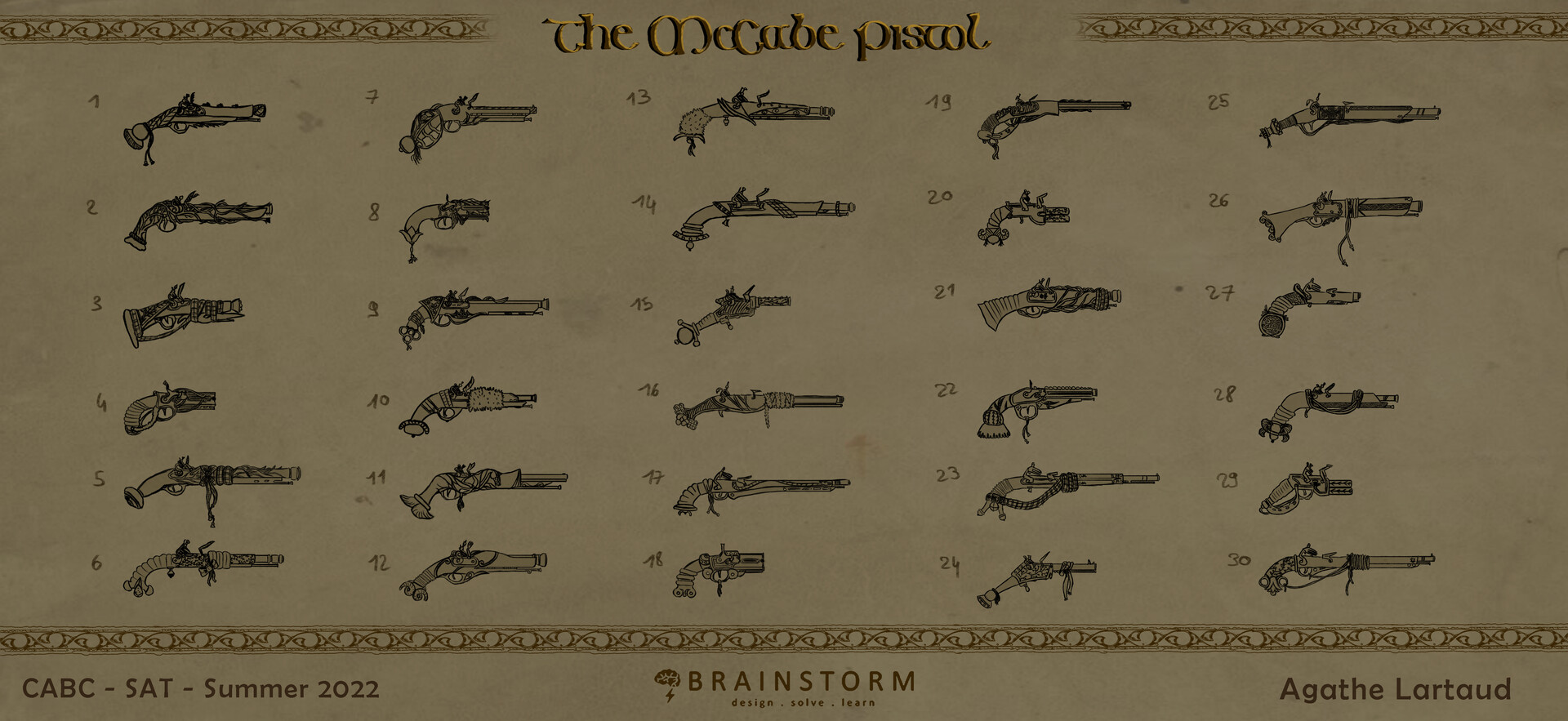 Agathe Lartaud - The McCabe Pistol