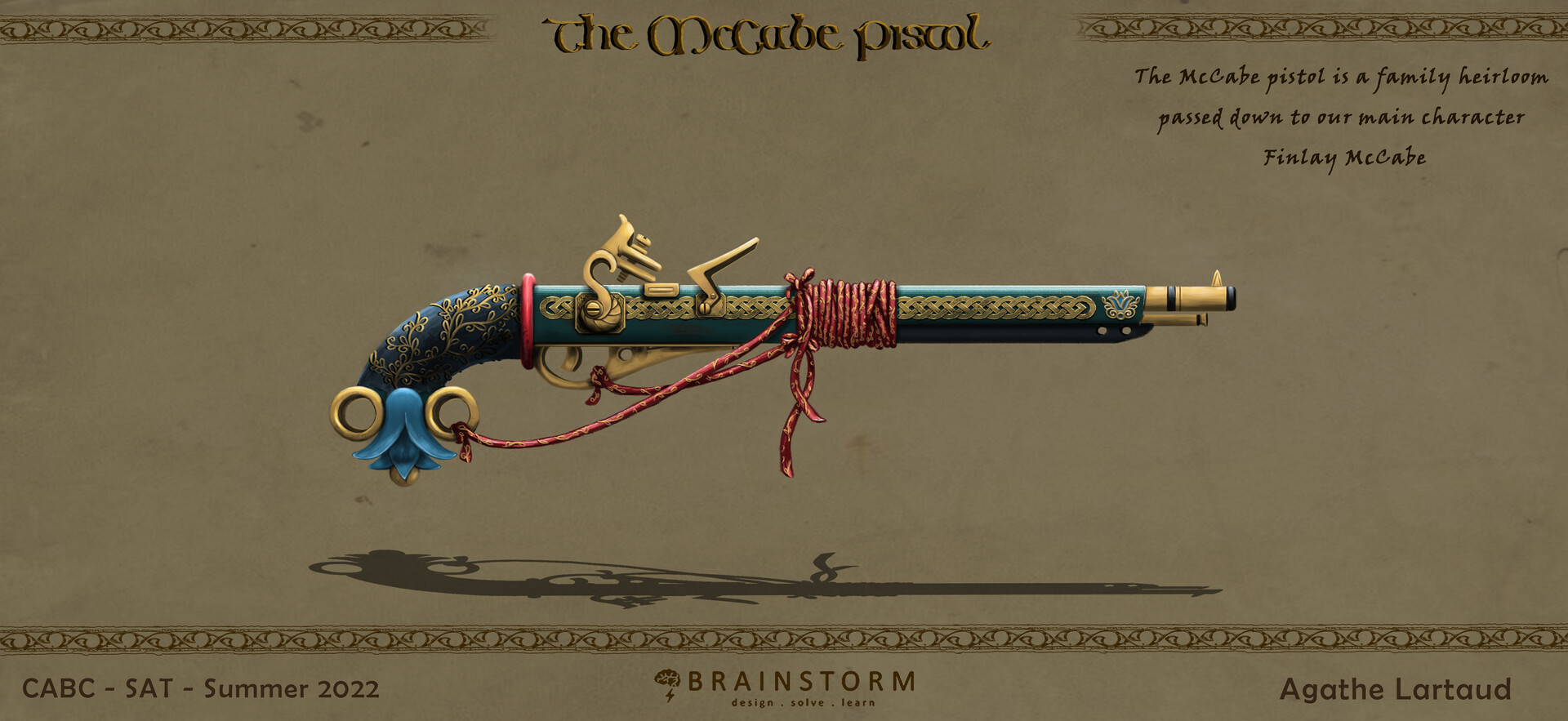 ArtStation - The McCabe Pistol