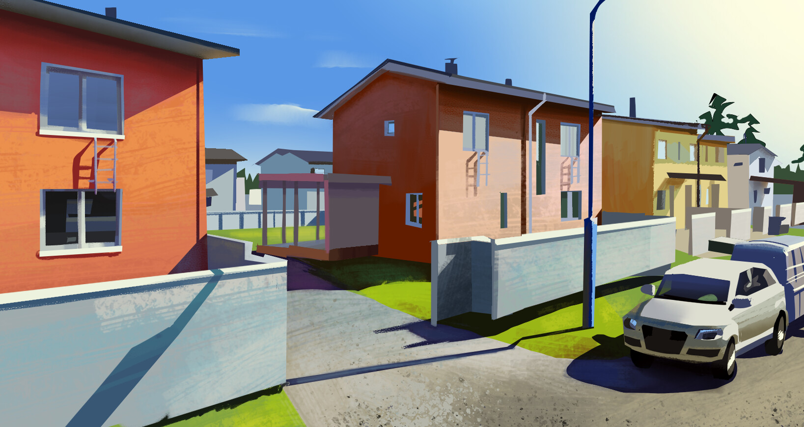 ArtStation - Some Digital Environment Studies