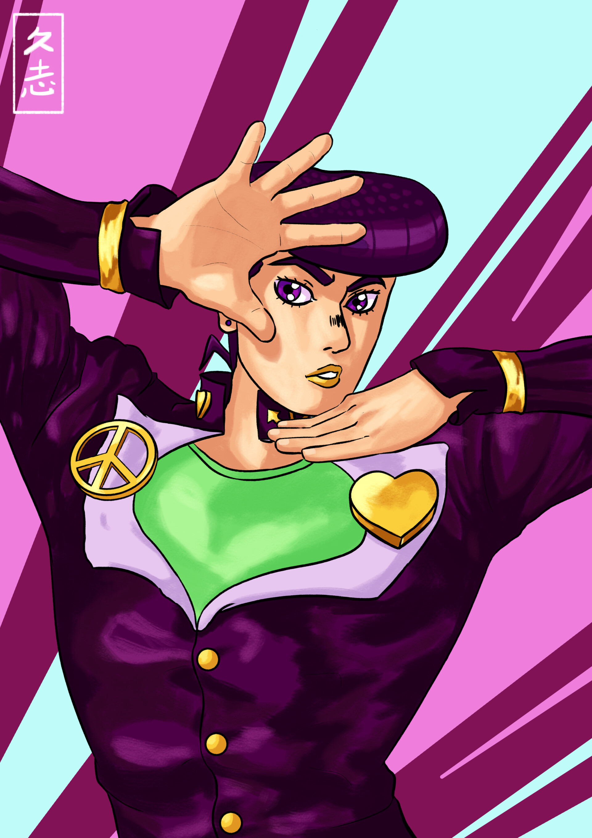 ArtStation - Josuke Higashikata Fanart