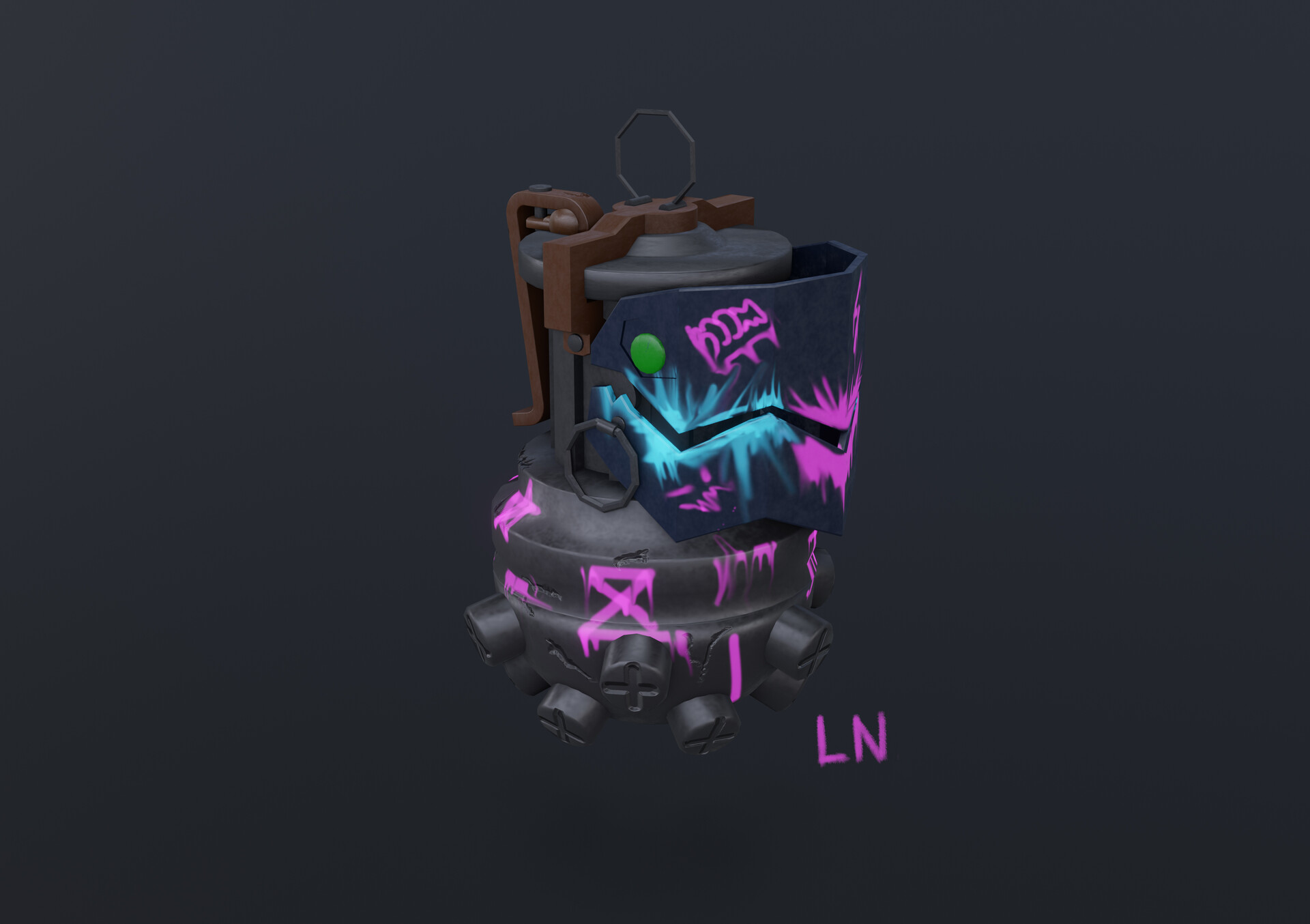 ArtStation - Jinx grenade! BOOM