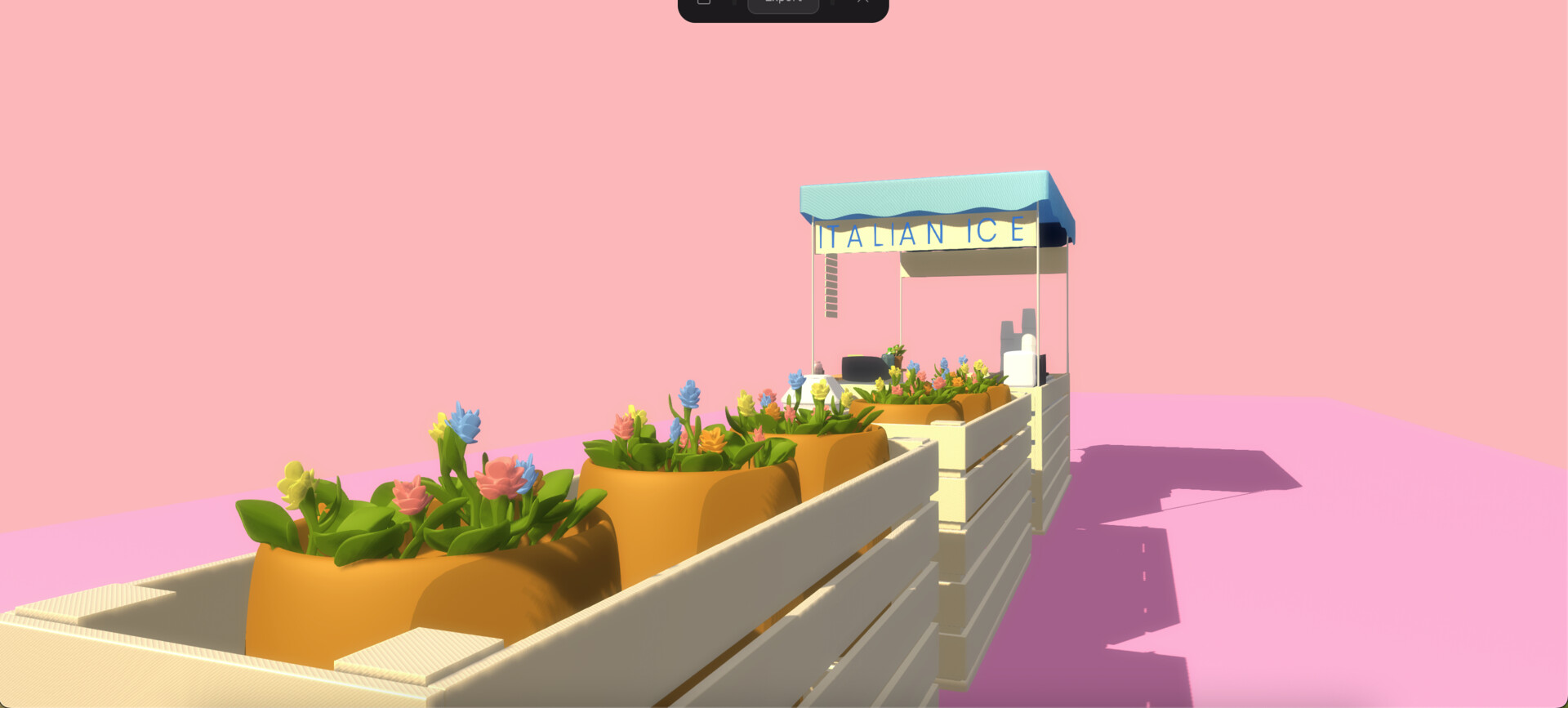 ArtStation - Mt. Granita Italian Ice Stand *WIP*
