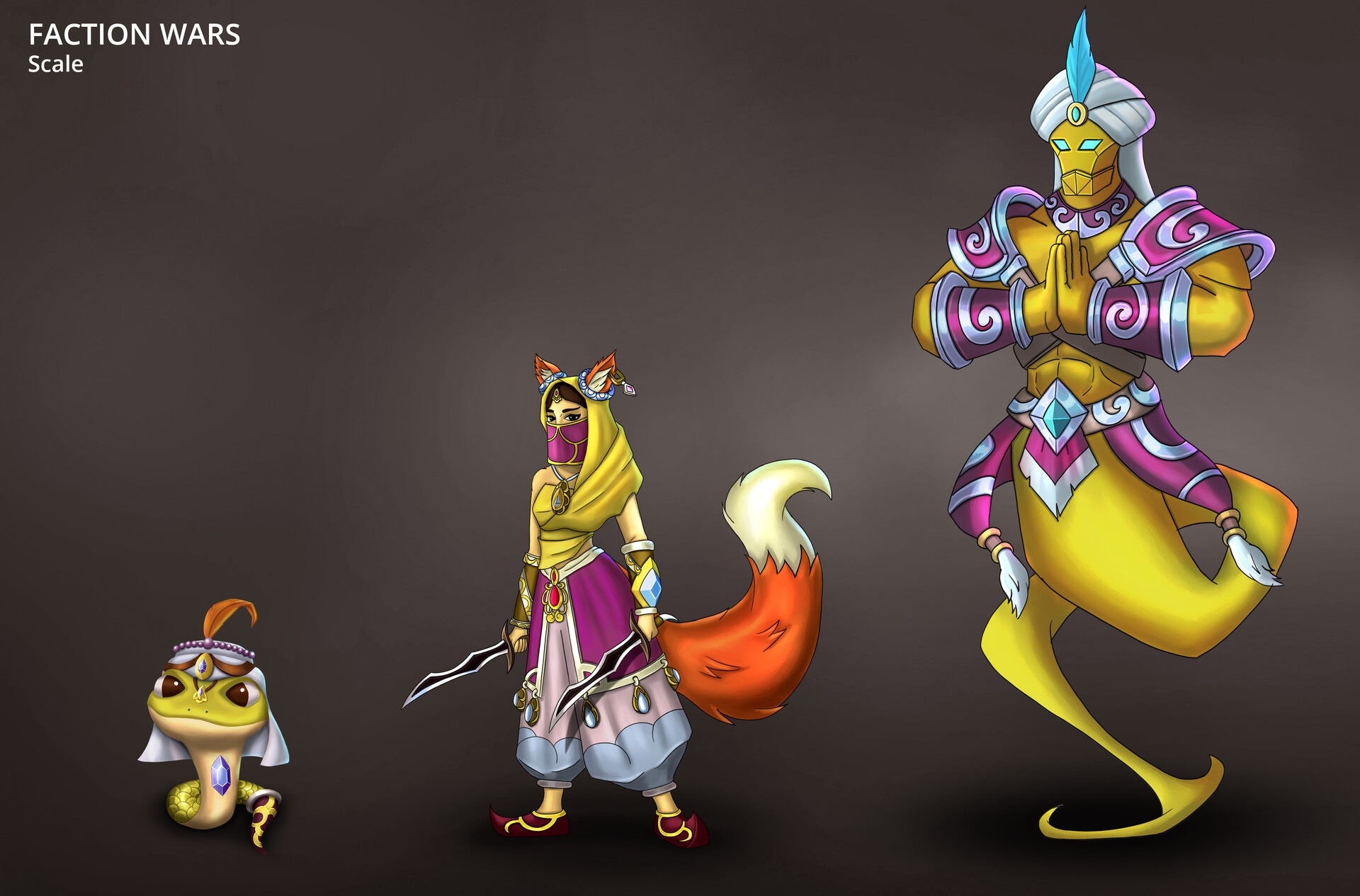 ArtStation - Faction Wars Project