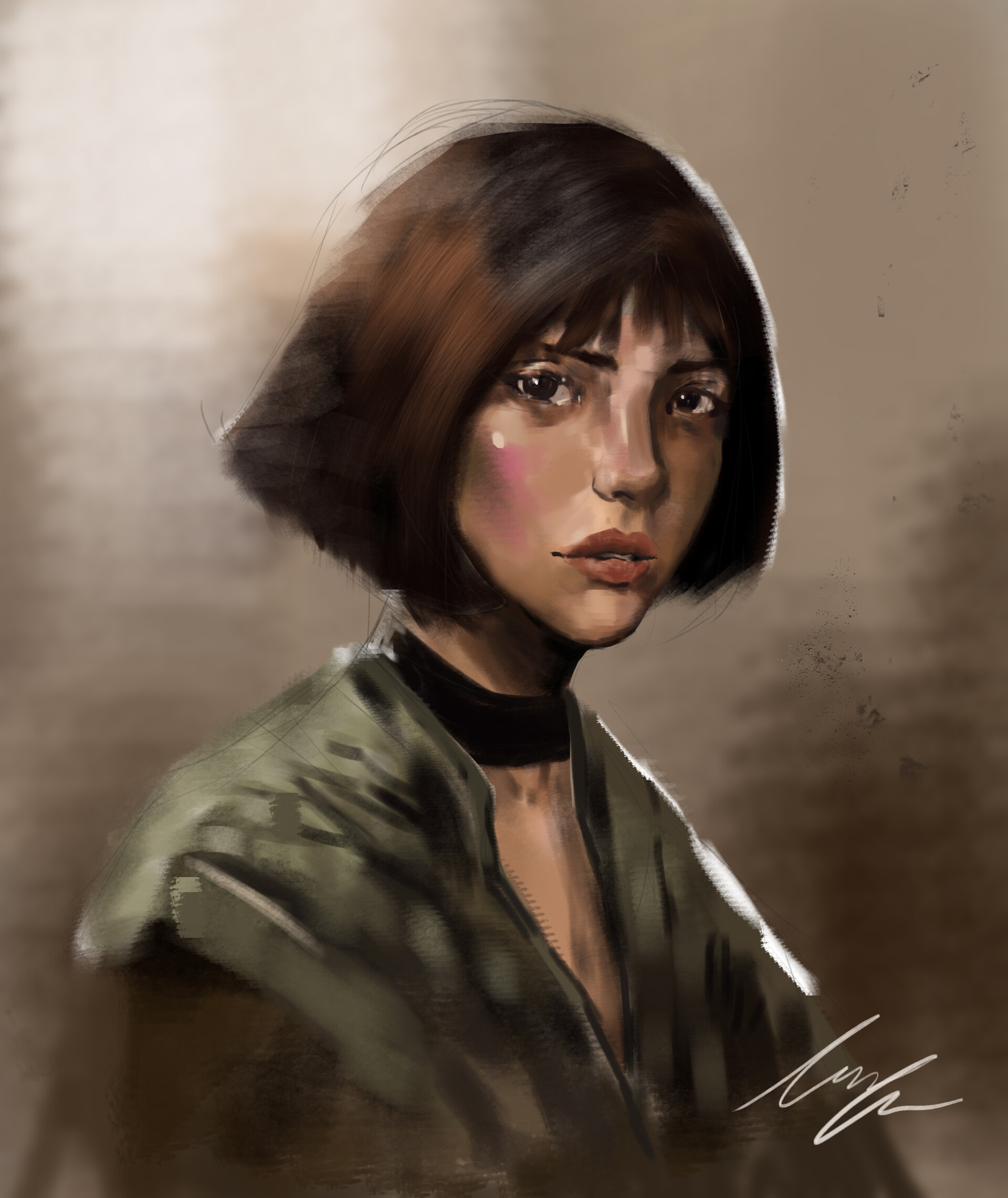 ArtStation - Mathilda from the professional