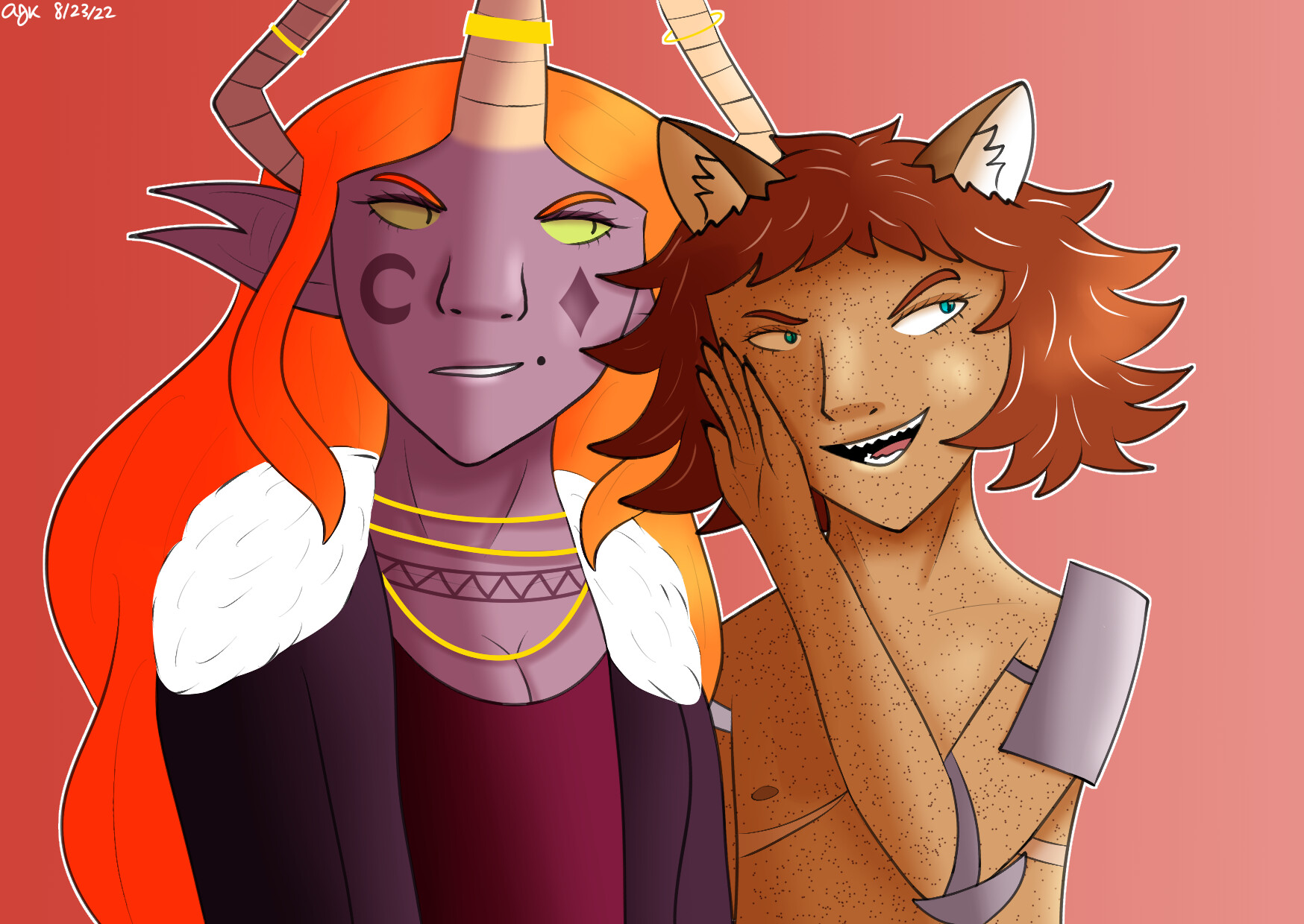 ArtStation - OC Art Collection (Jul/Aug 2022)