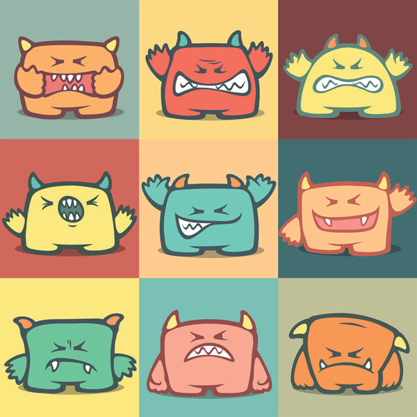 ArtStation - Little Evil Monsters