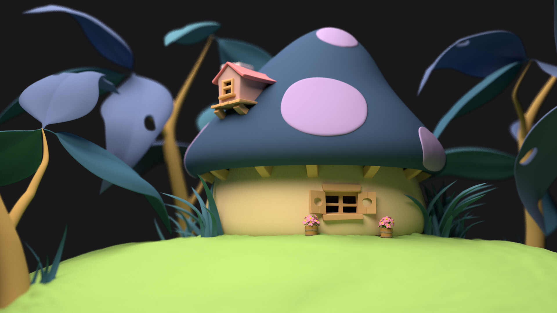 Warren Dowson - Smurf House