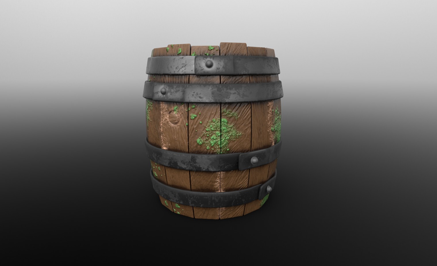 ArtStation - High poly Barrel