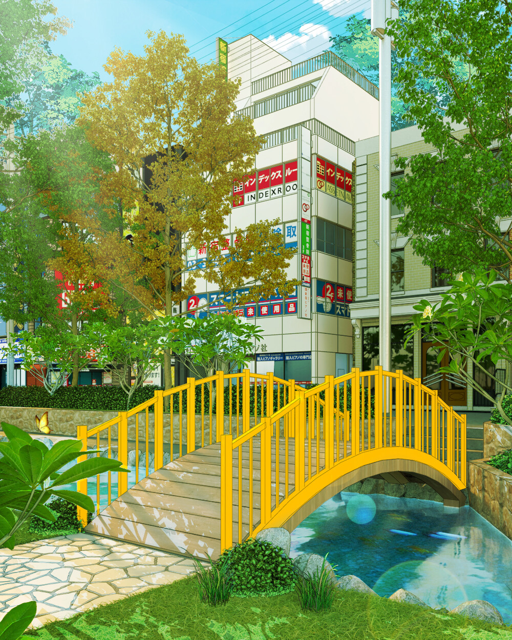 ArtStation - Yellow bridge