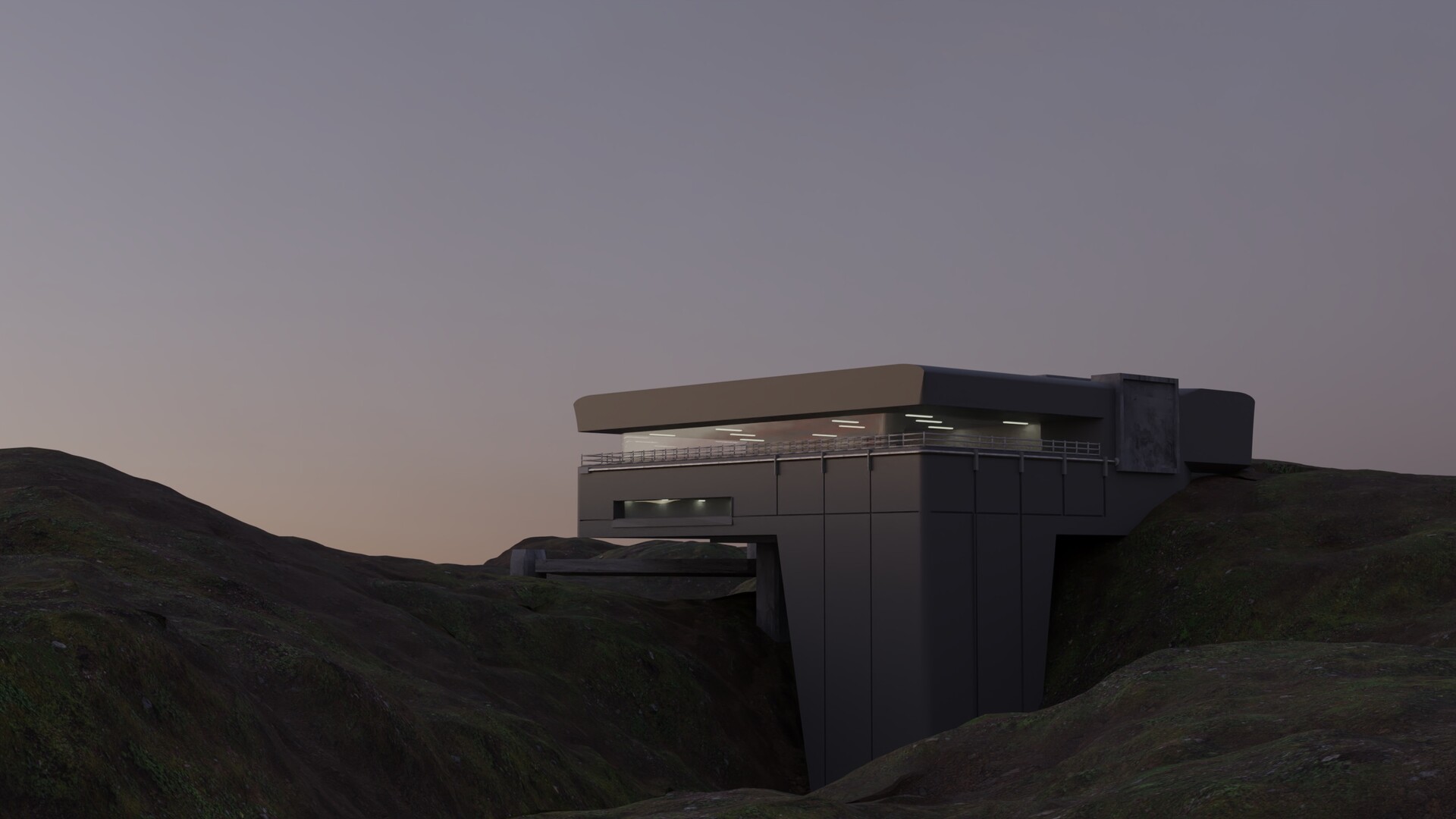 ArtStation - Rectangular House A-4