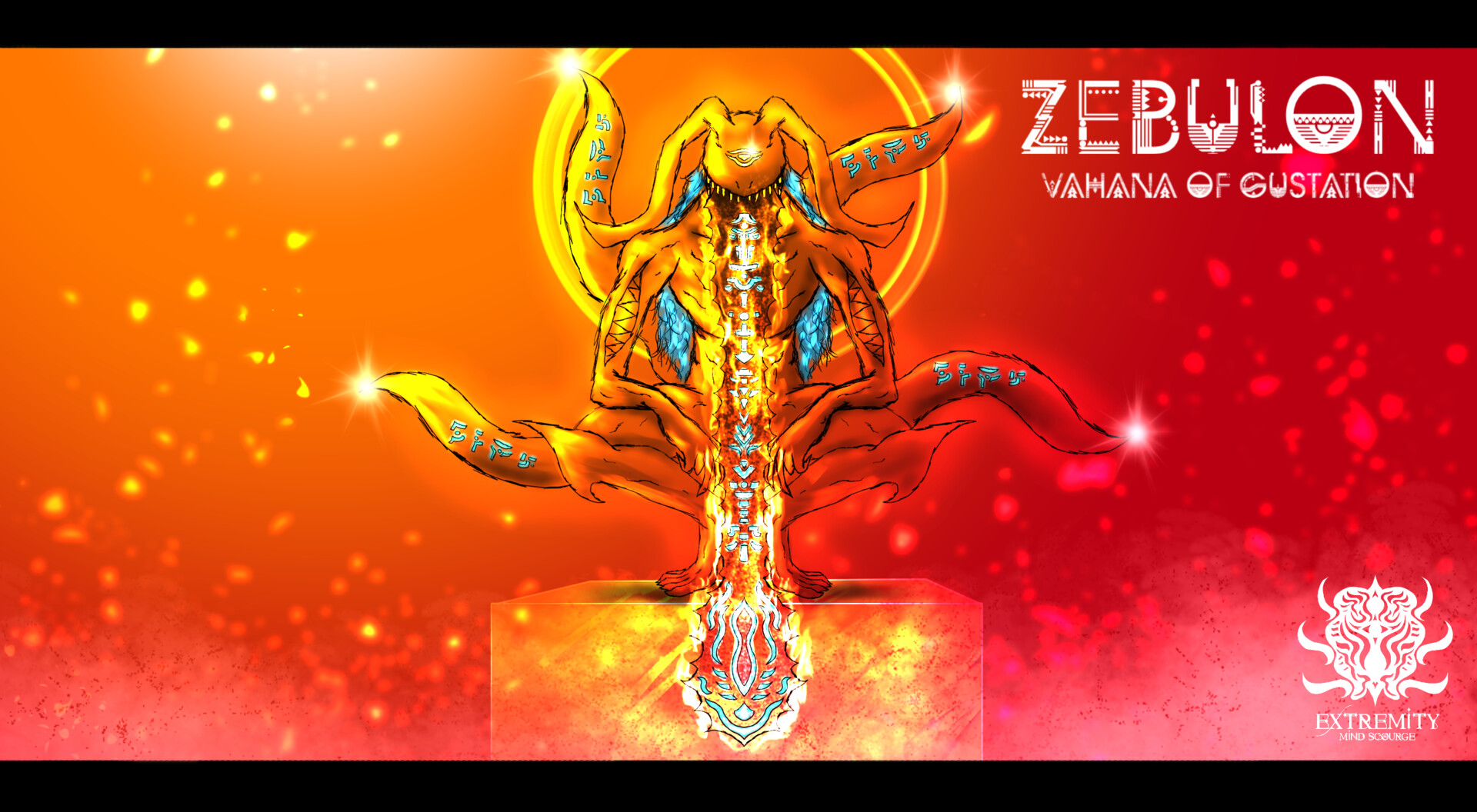 ArtStation - Extremity: Zebulon, Vahana Of Gustation Sketch