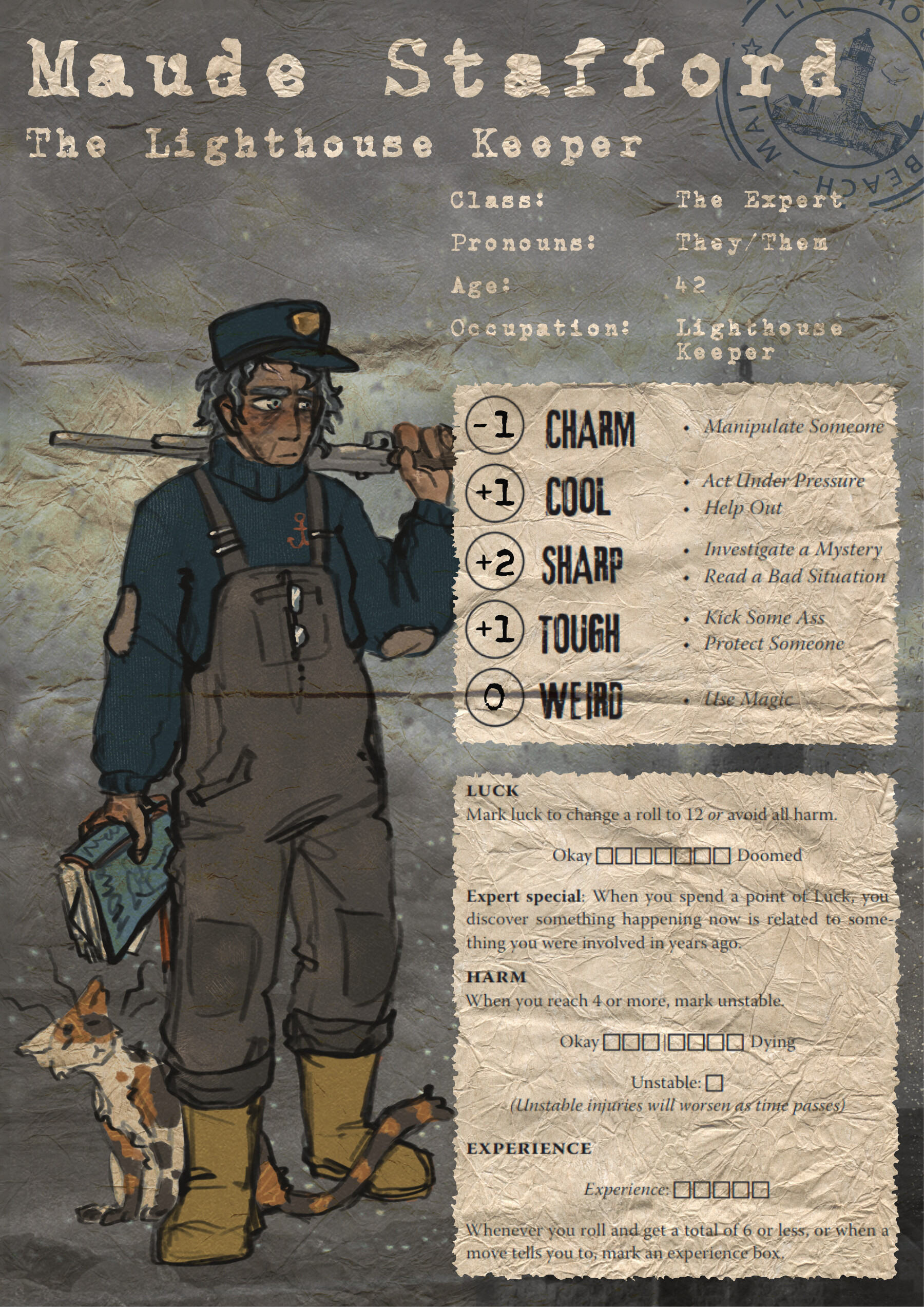 ArtStation - Layout - Character Sheet