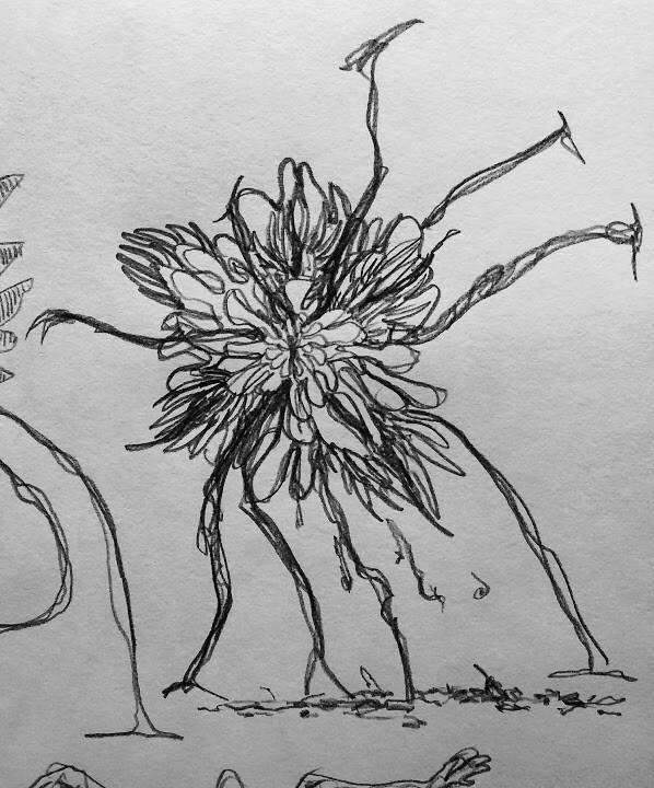 kneesesocks - Eldritch Space Flower