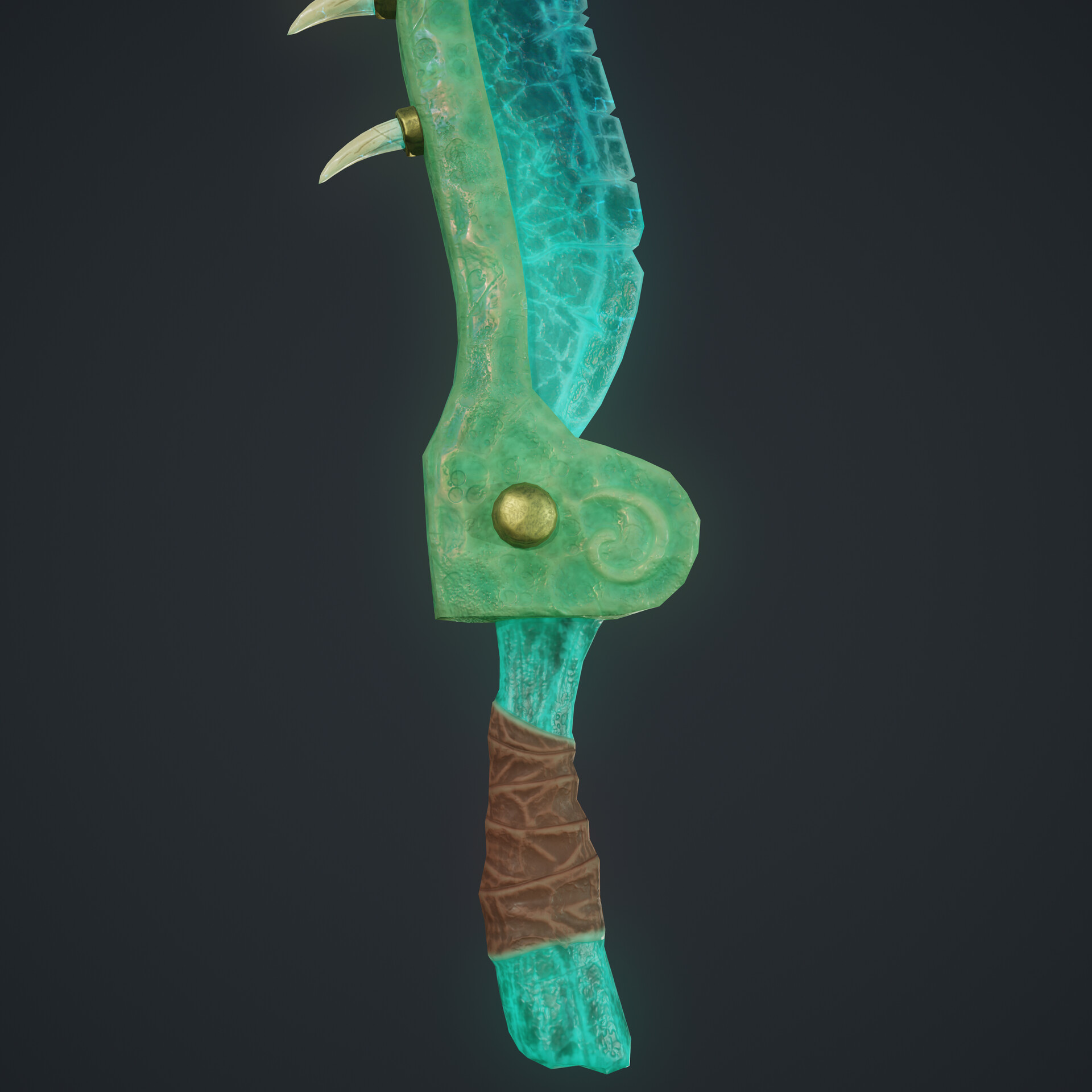 UP-RiseR - Stylized Crystal Sword