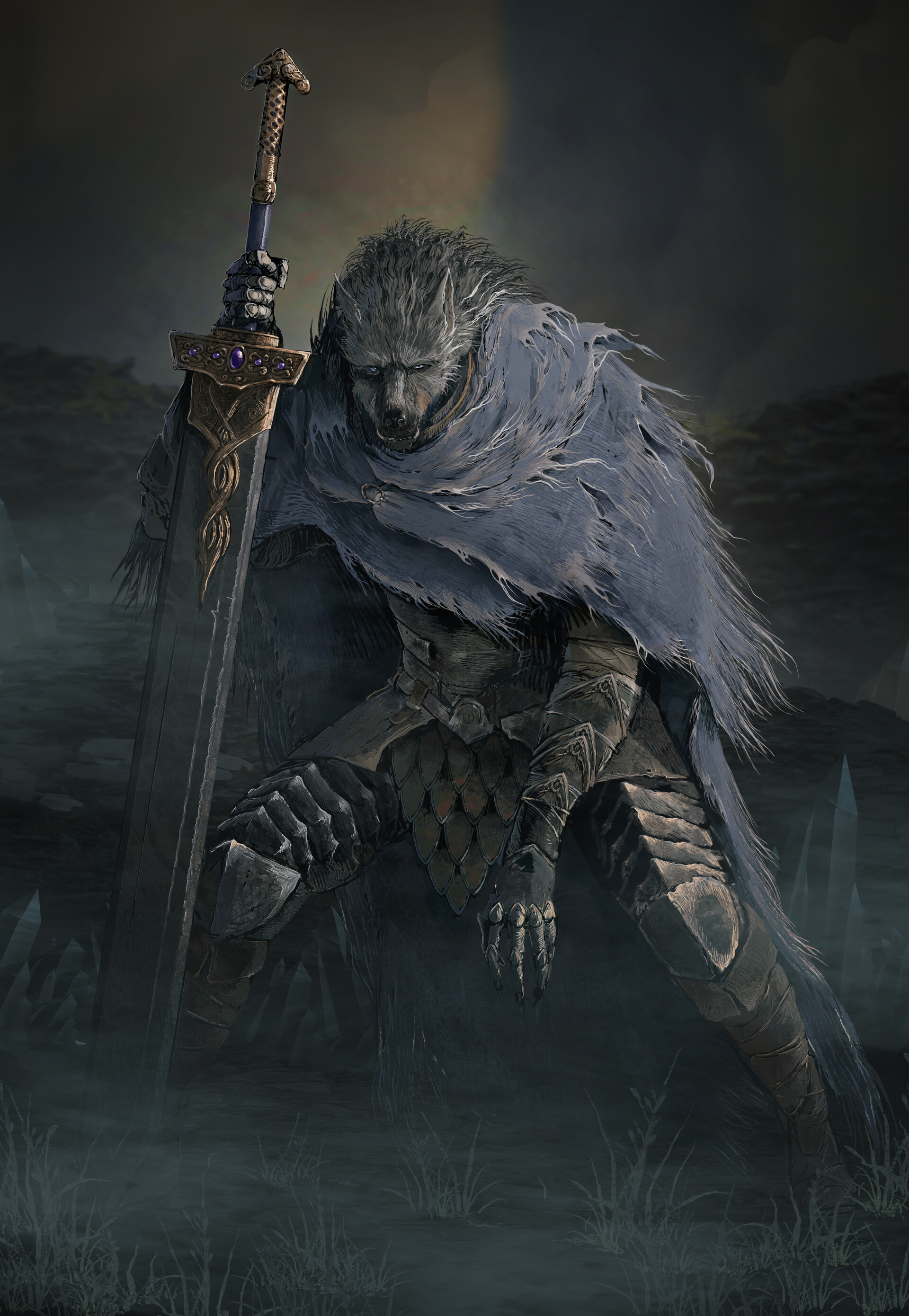 ArtStation - Fan Art : Blaidd
