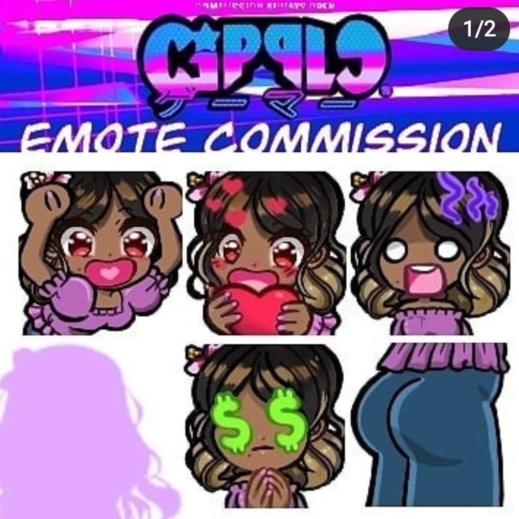 ArtStation - emotes comission