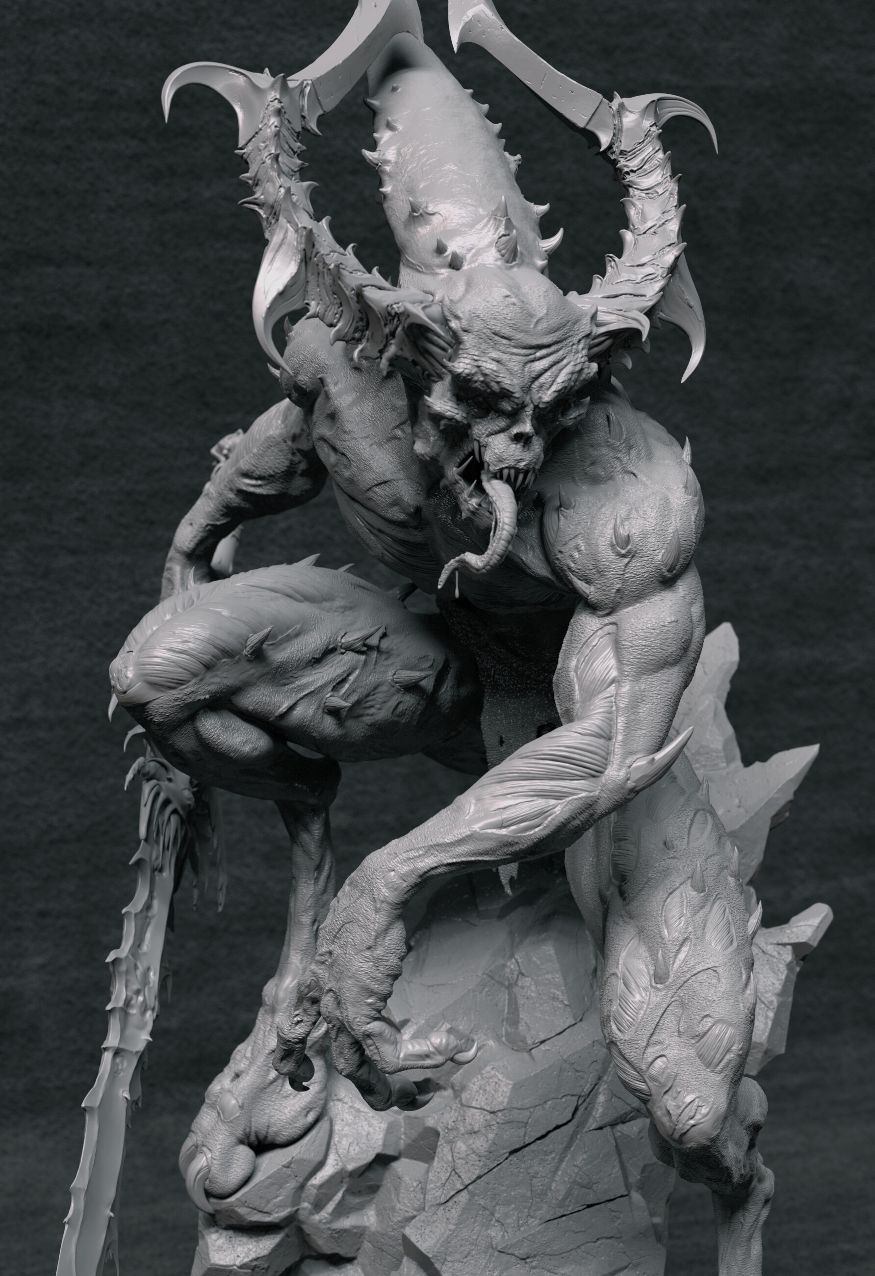 ArtStation - Bloodletter of Khorne