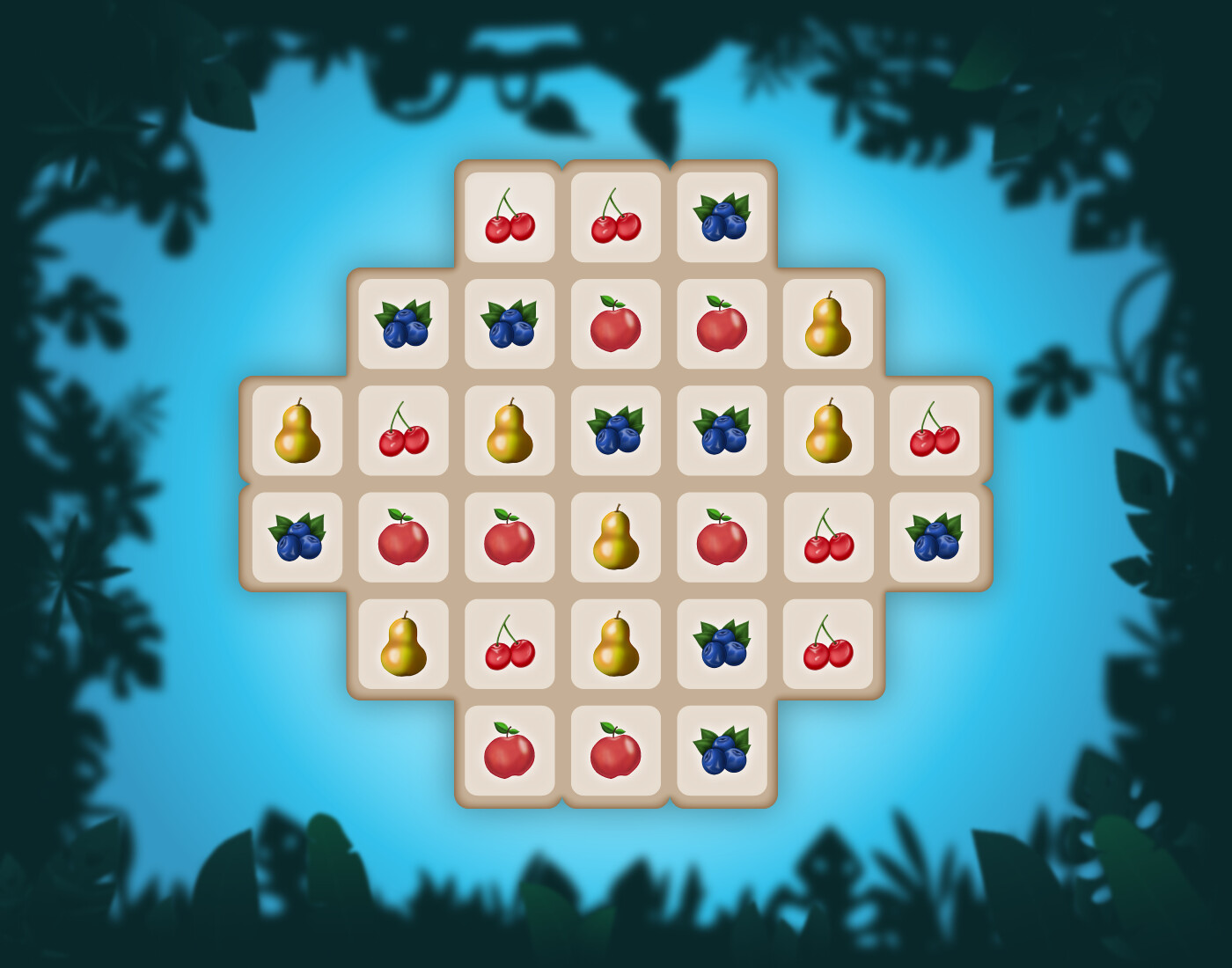 ArtStation - Fruit Game Icon - Match 3 Game