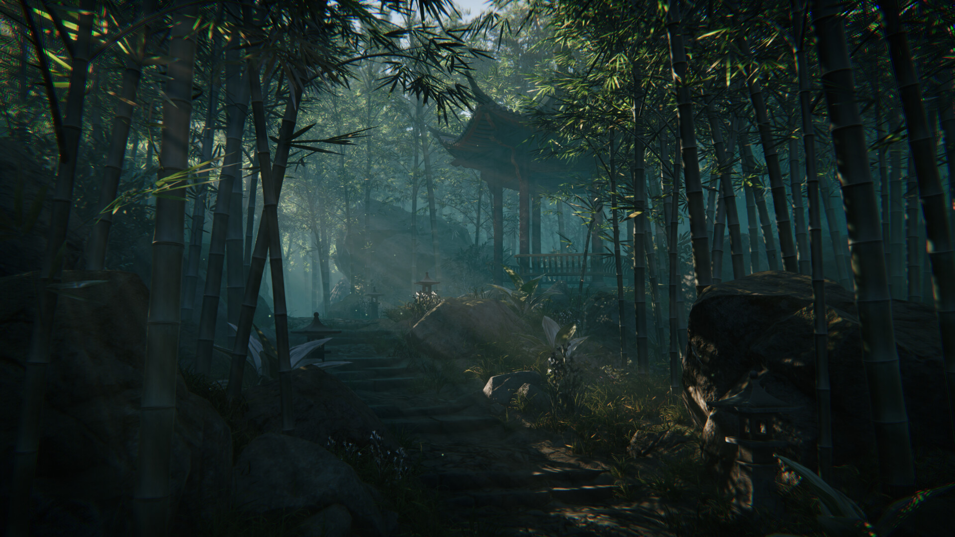 Matthew Shi - Bamboo Forest Pavilion