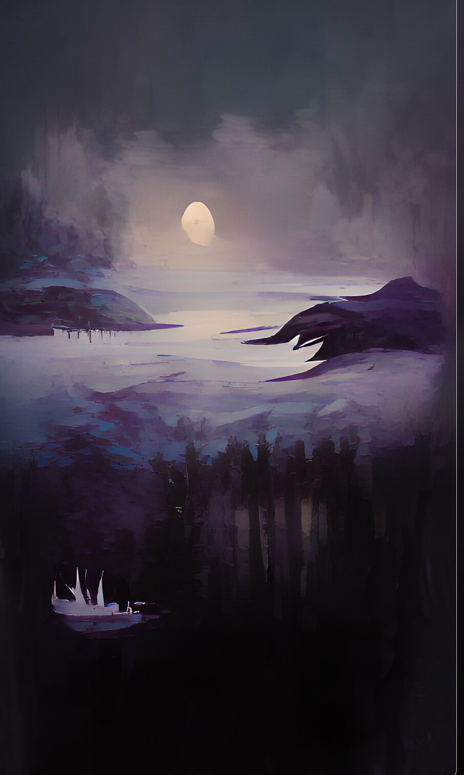 ArtStation - Moon Lake